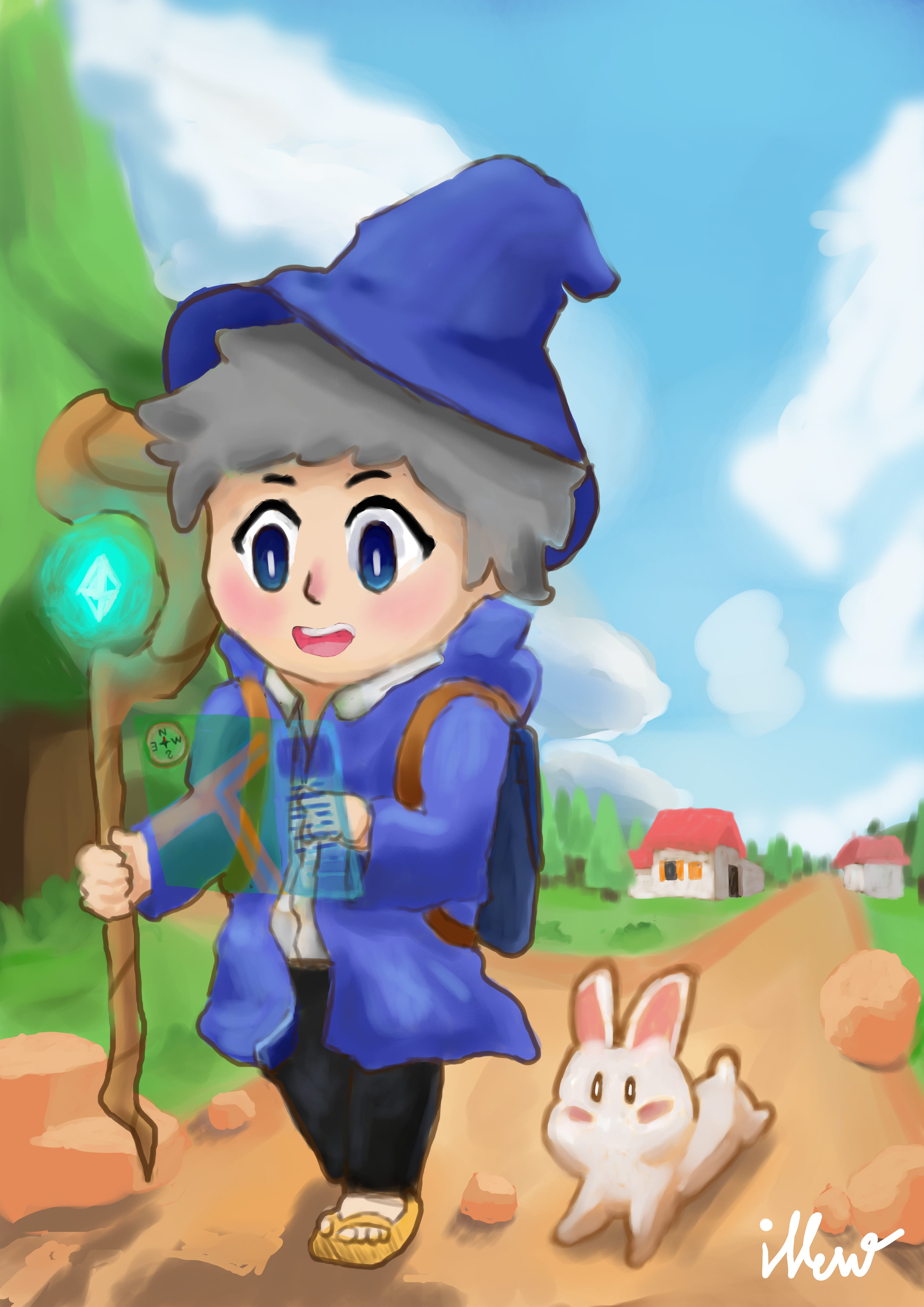 The Adventures of Apprentice Wizards iNEW - Illustrations ART street