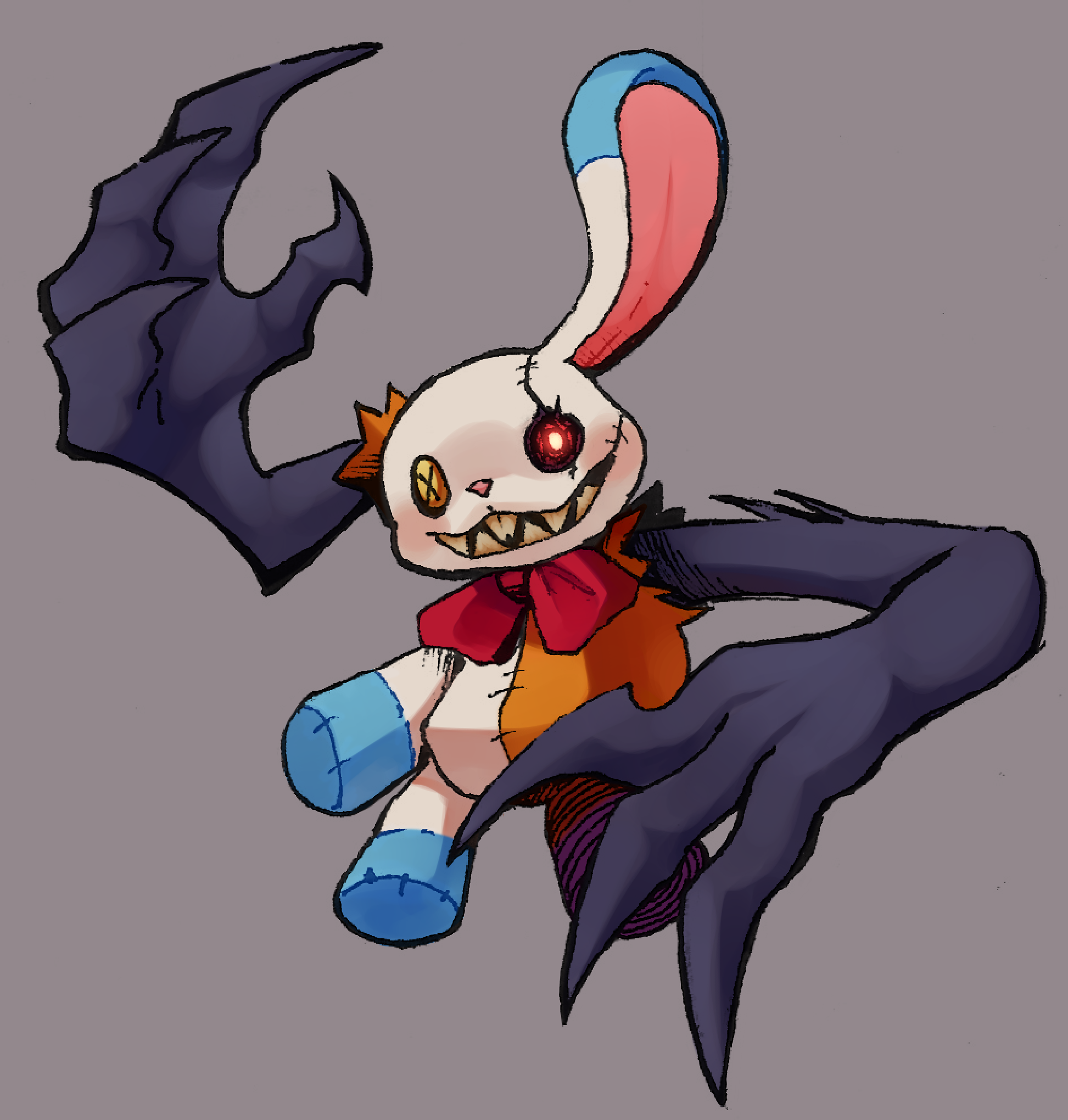 Creepy Bunny Endy Ender - Illustrations ART street