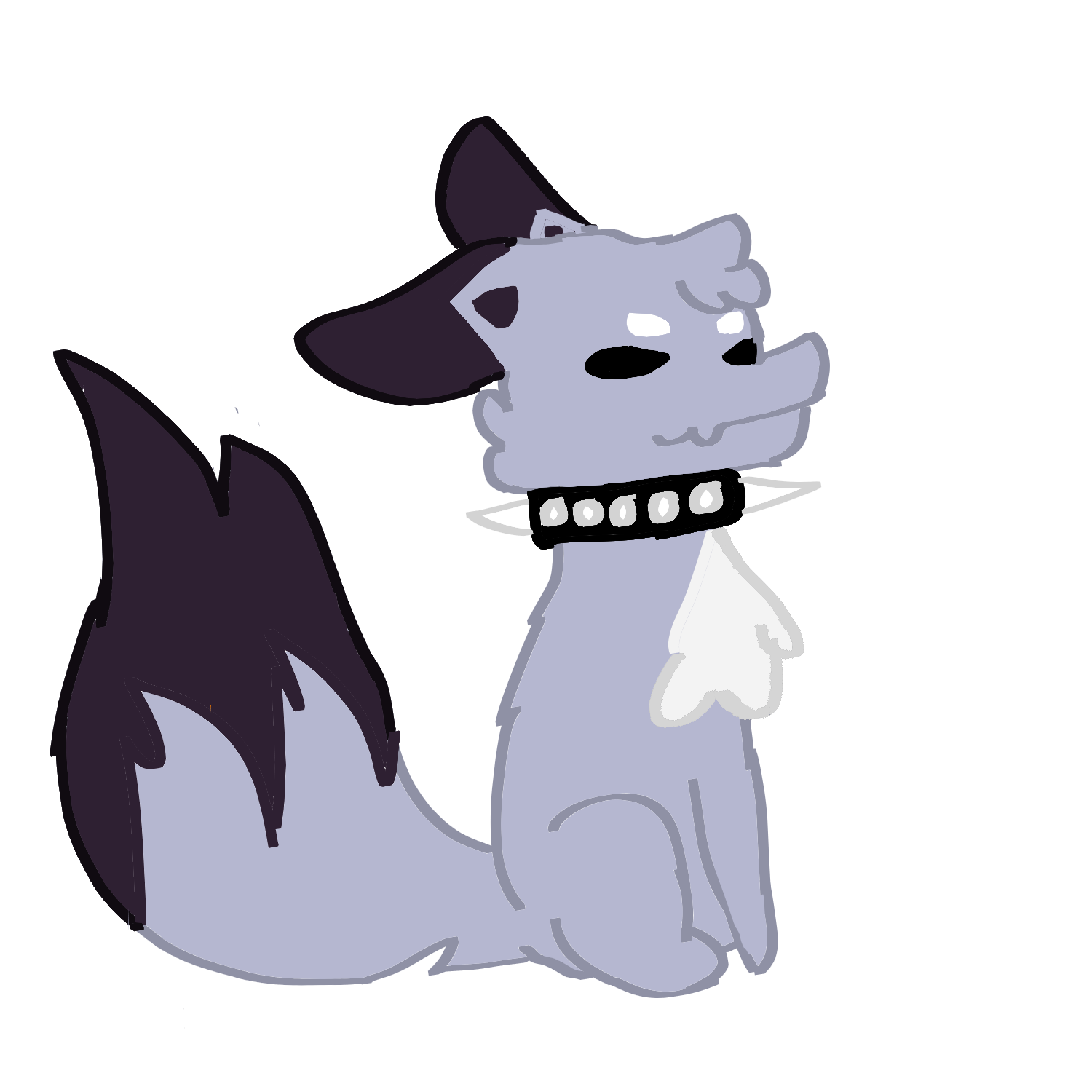 An adoptable I got from _ Angry Metal Head - Illustrations ART street