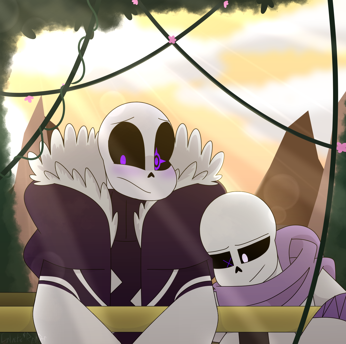 Hanging out together Galactic Reaper - Illustrations ART street