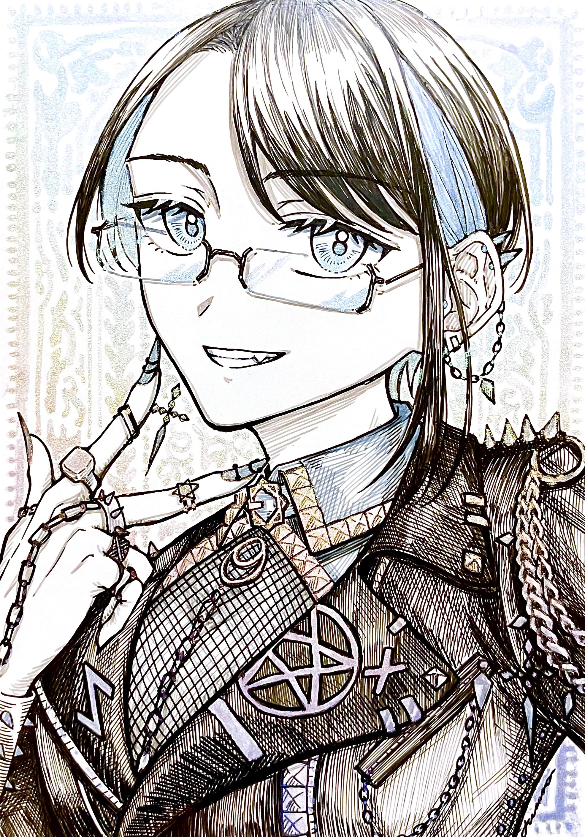 ドローイング2枚 junna - Illustrations ART street