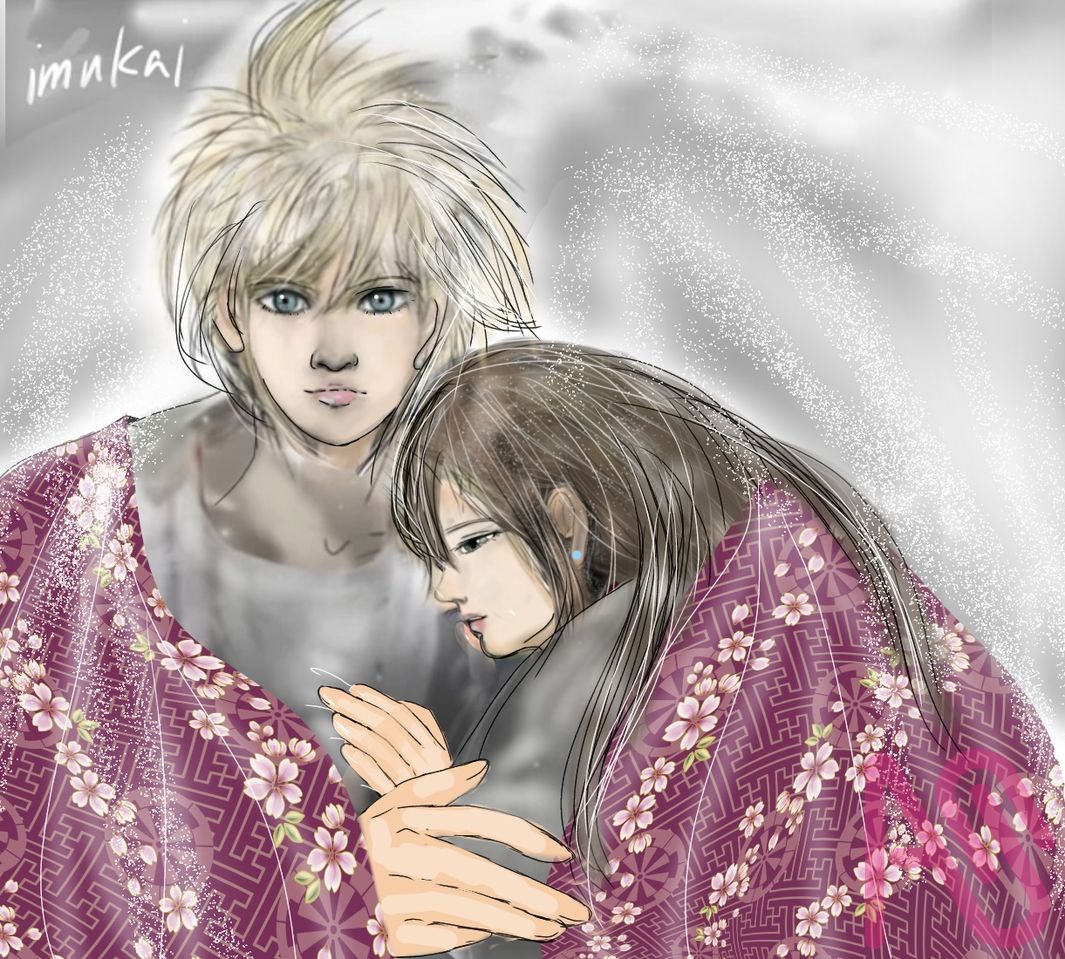 クラウドとエアリス imukai - Illustrations ART street