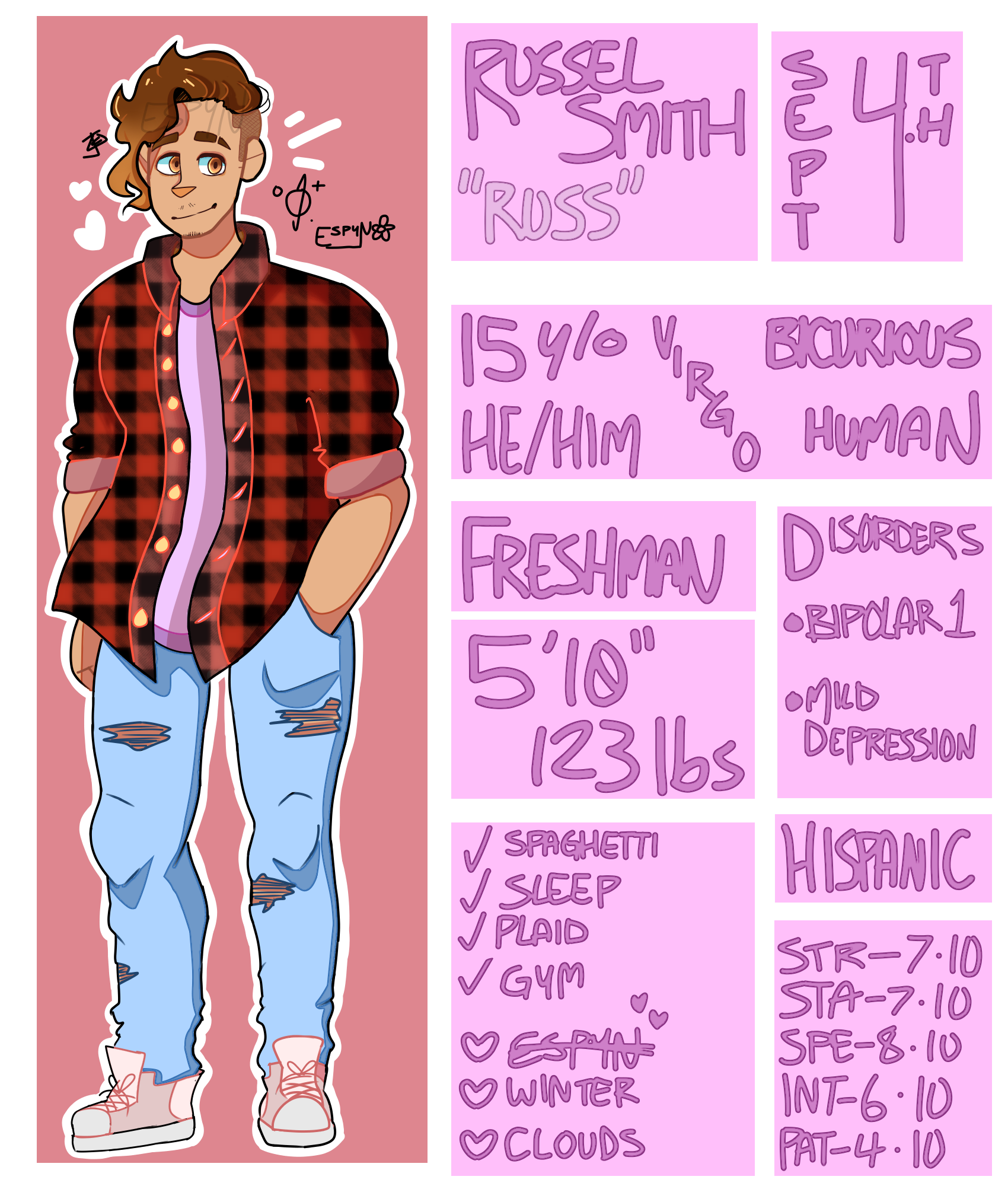 Russel Smith (Original Character) 💫heehee💫 - Illustrations ART street