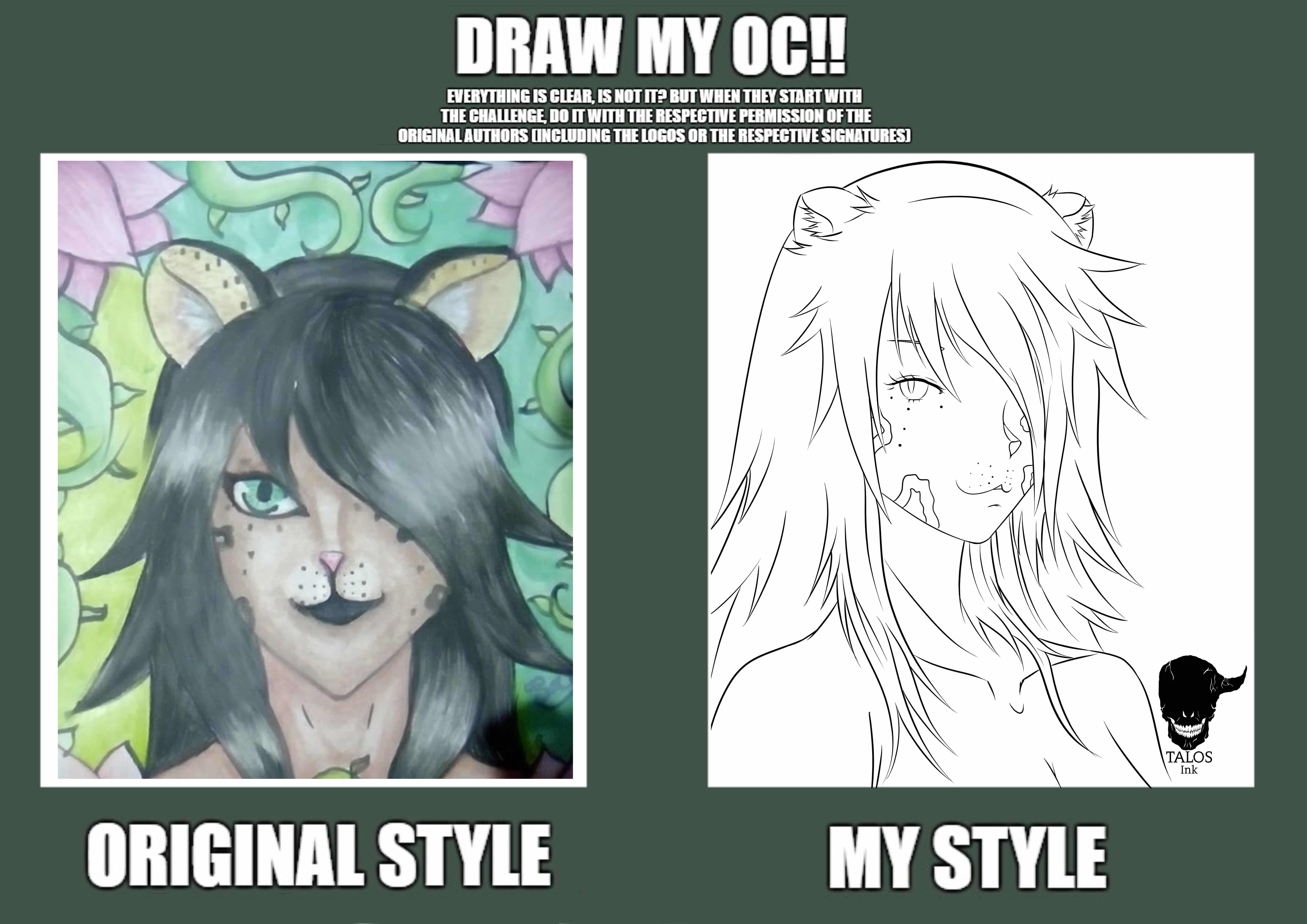 "DRAW MY OC 14" talos_ink - Illustrations ART street