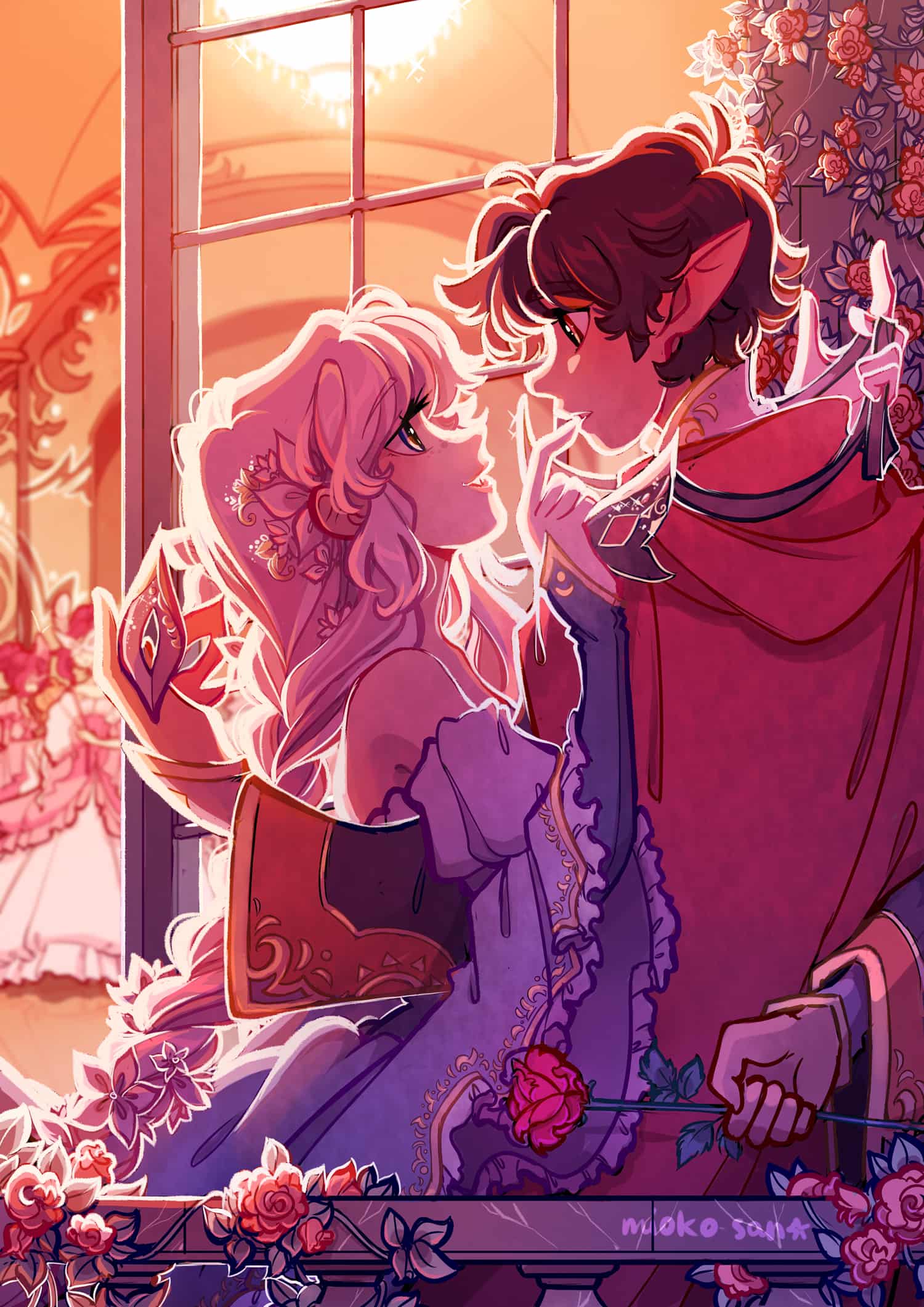 Off the masks Mioko-san - Illustrations ART street