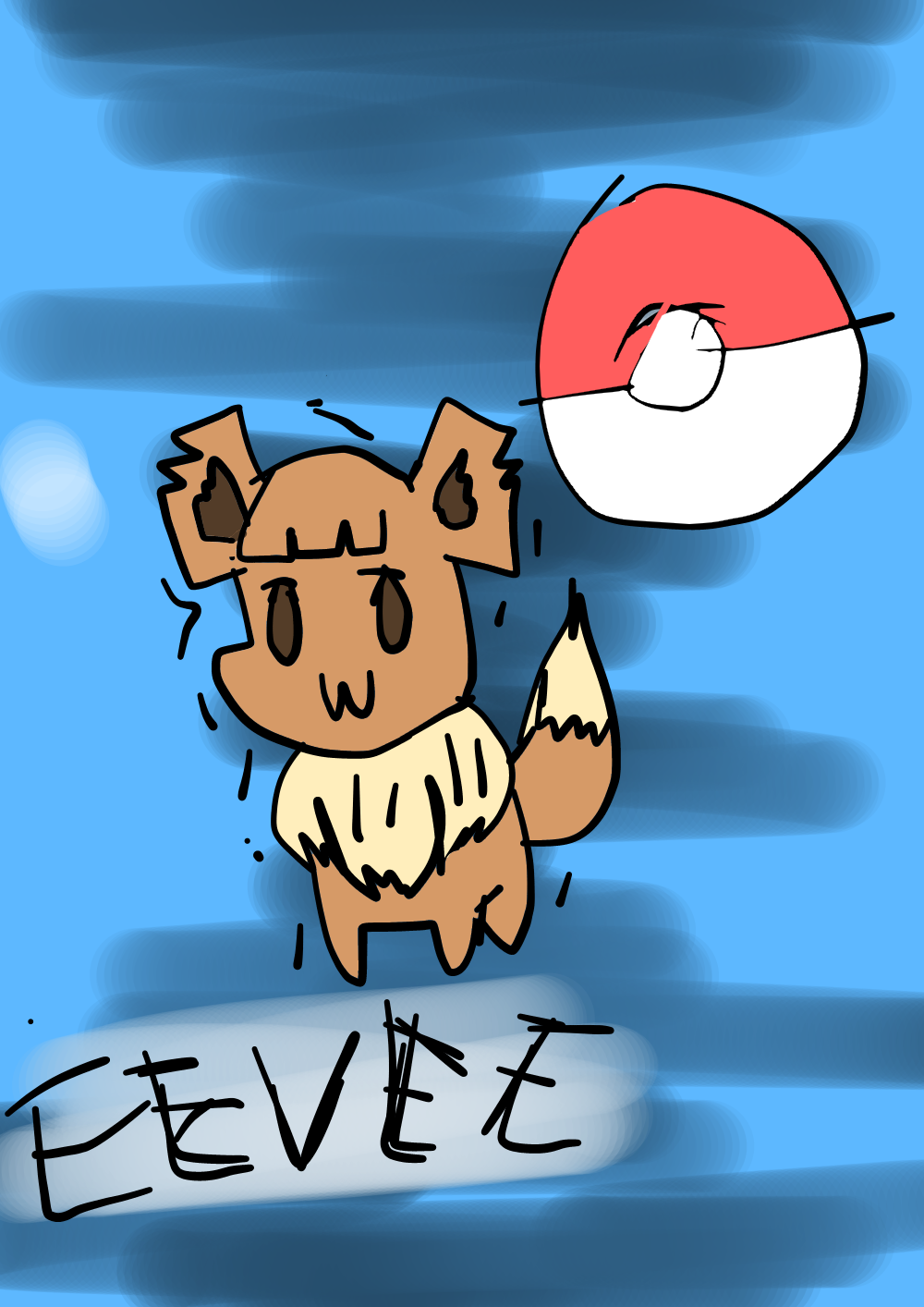 bad haircut eevee wagoon487 - Illustrations ART street