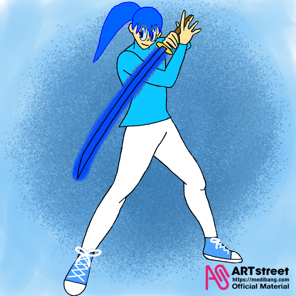 water sword Violet - Illustrations ART street