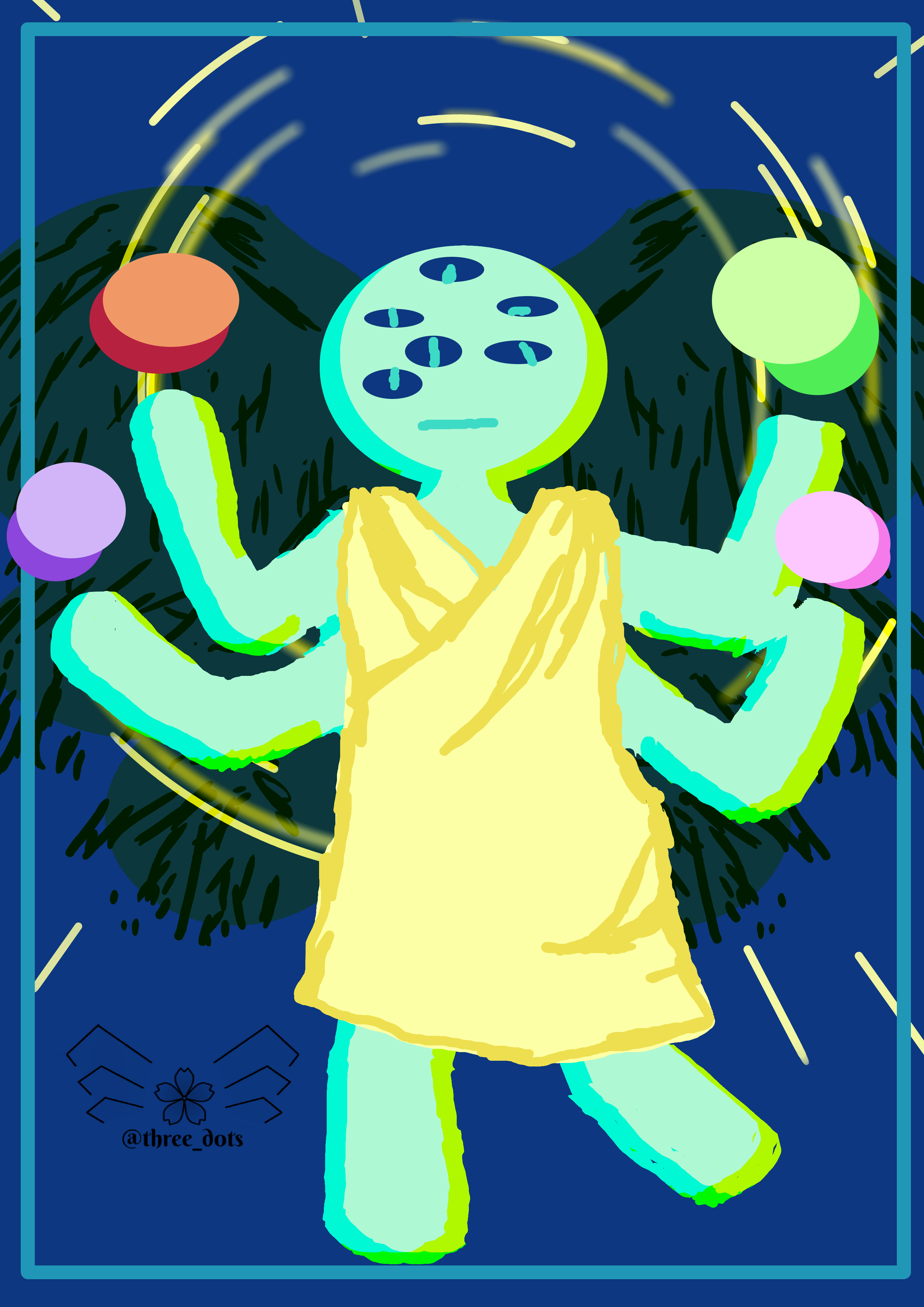 Psicodelic Angel Ari - Illustrations ART street