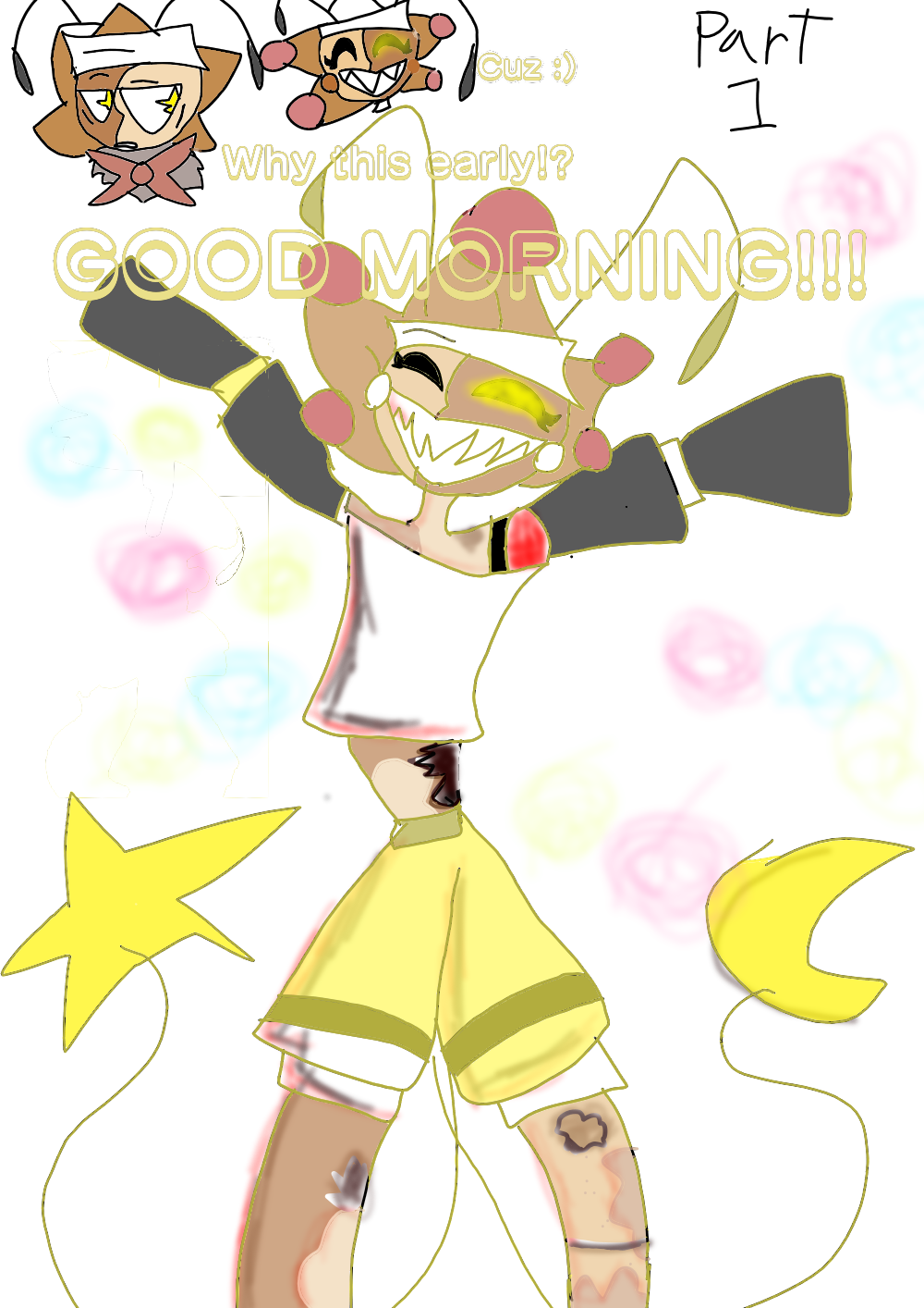 Morning shenanigans)(part one) sjl239211@gnspes.ca - Illustrations ART ...