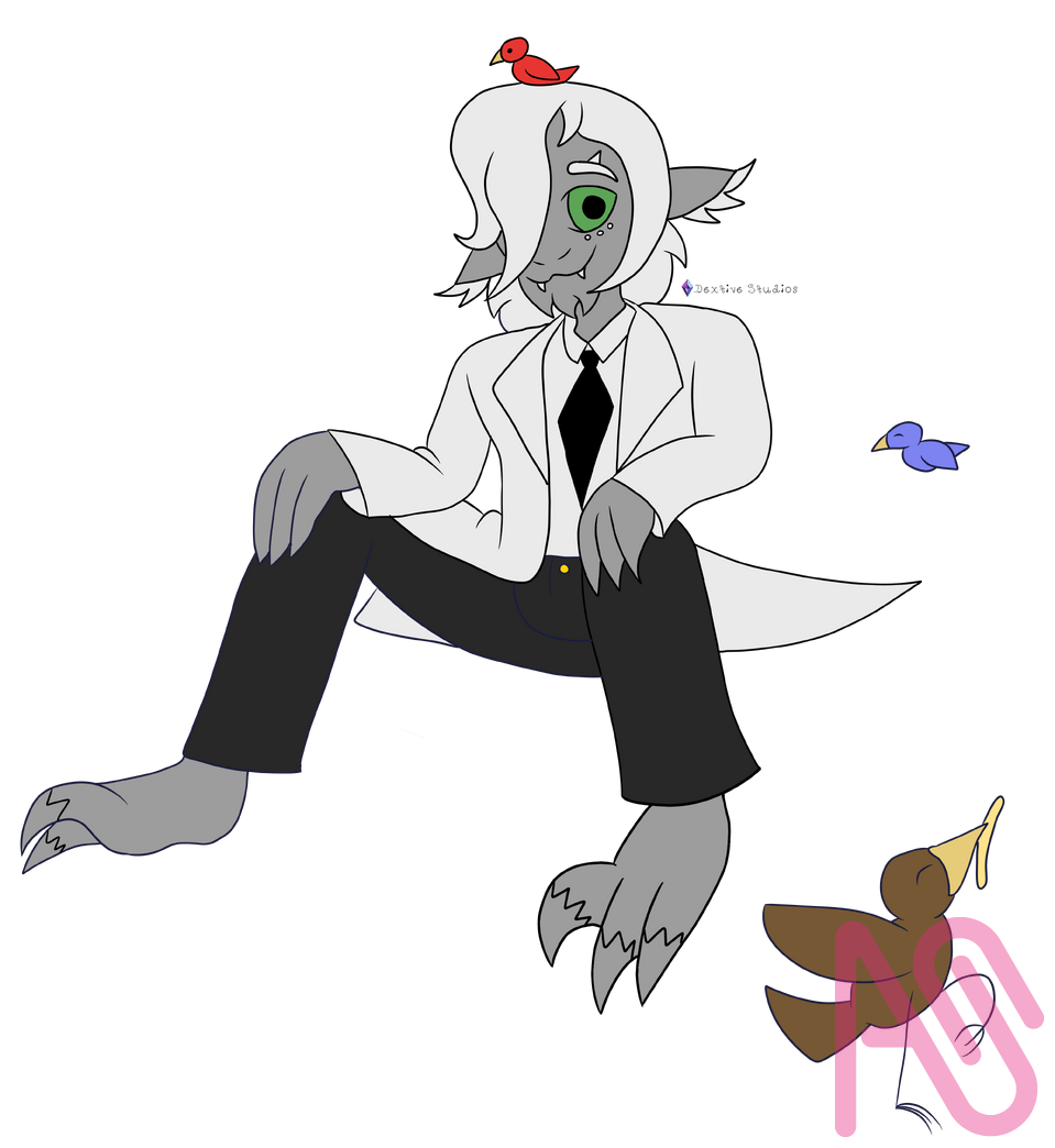 Persona with Birds Echo Dextive - Illustrations ART street