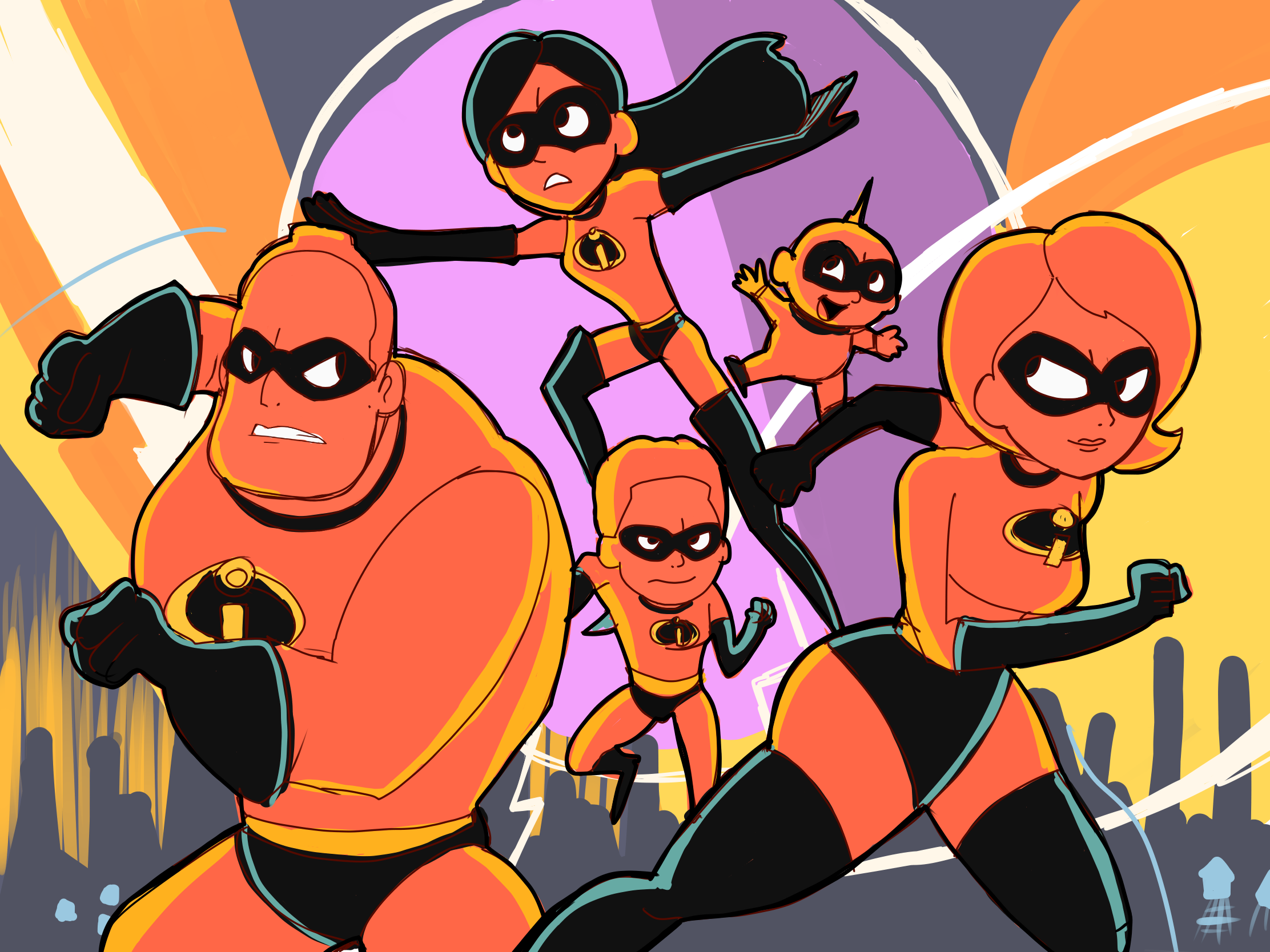 Incredibles Fan Art