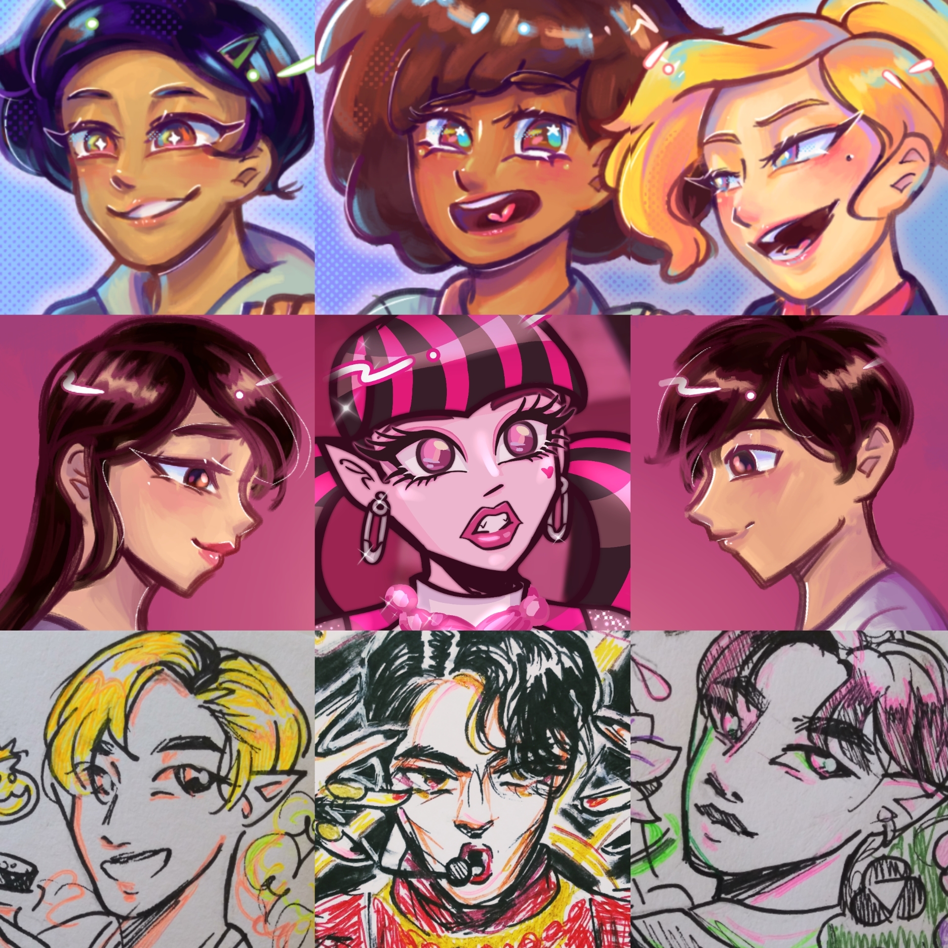 [Challenge] Face Your Art cristallsnoww - Illustrations ART street