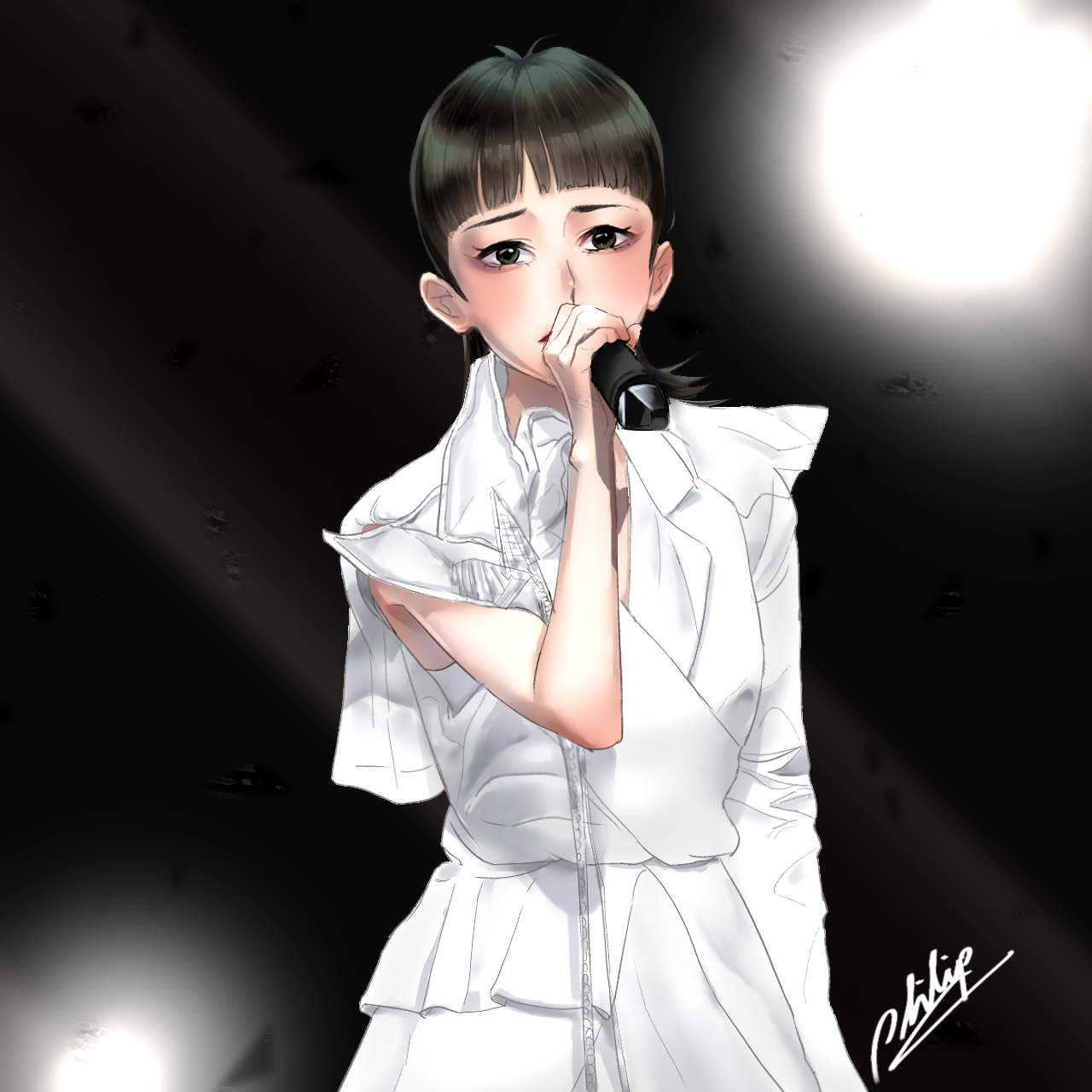 (調整)香港歌手炎明熹 Philipc - Illustrations ART street