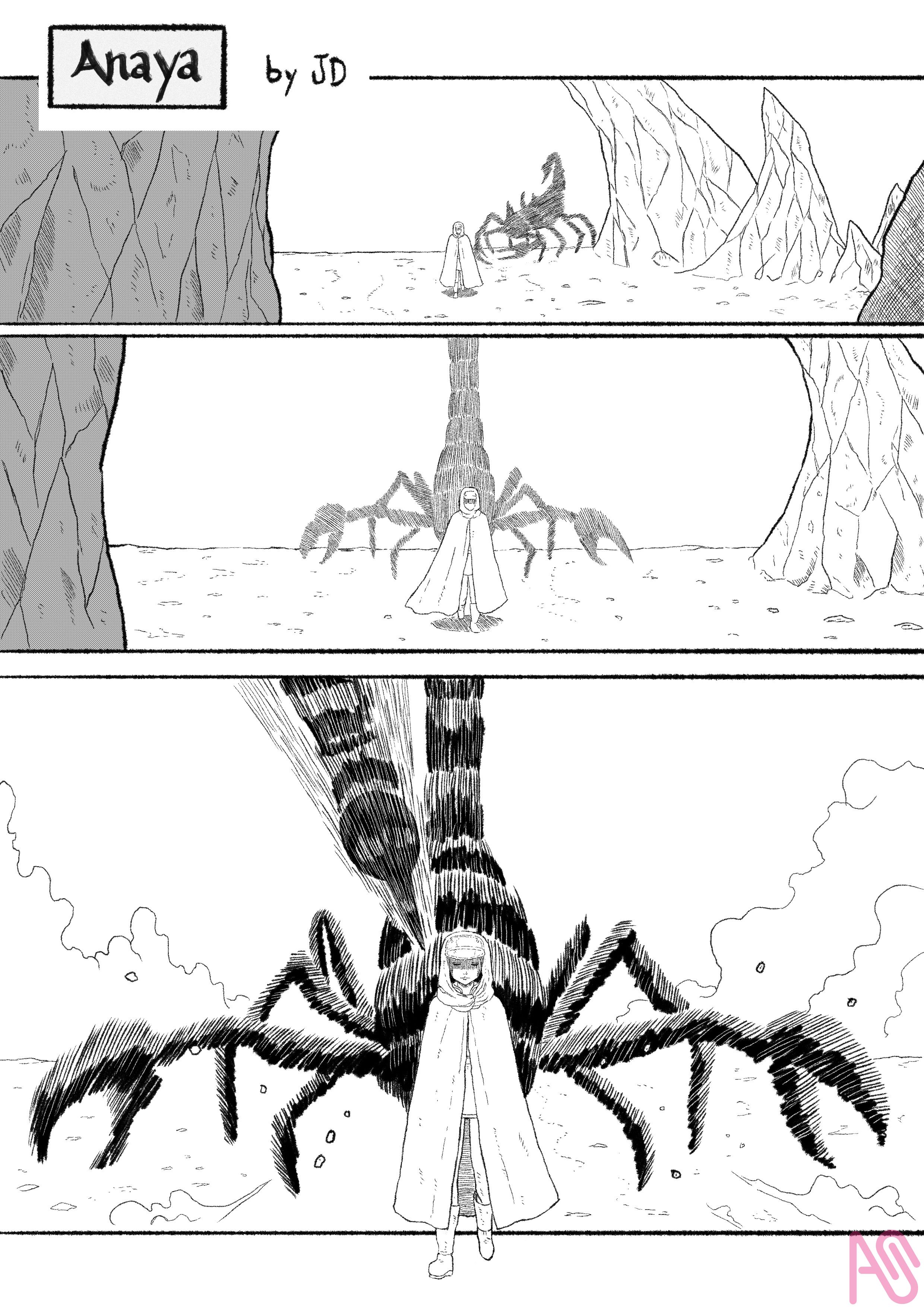 Anaya - Two Random Pages JD - Illustrations ART street