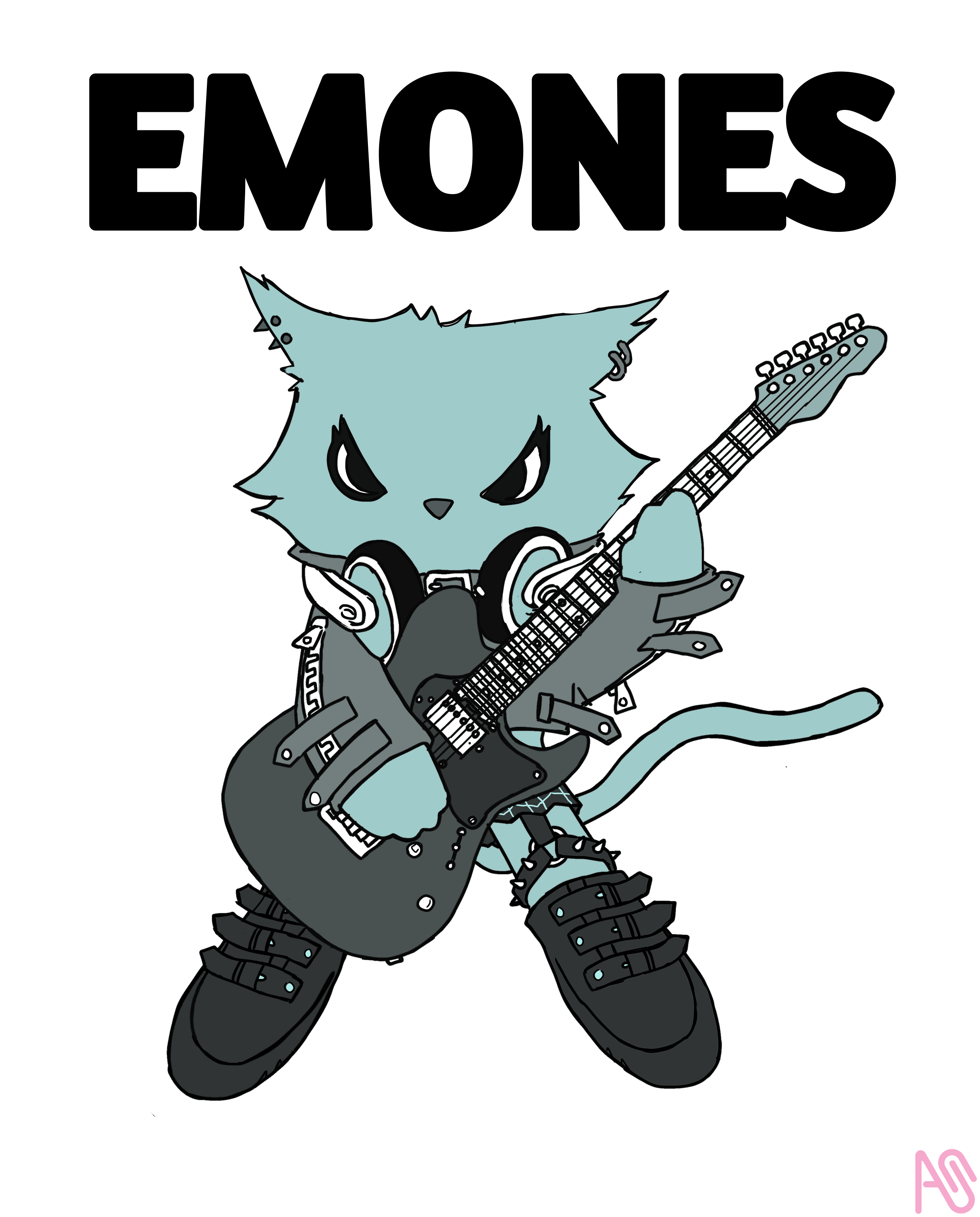 架空のバンド EMONES イサオ - Illustrations ART street