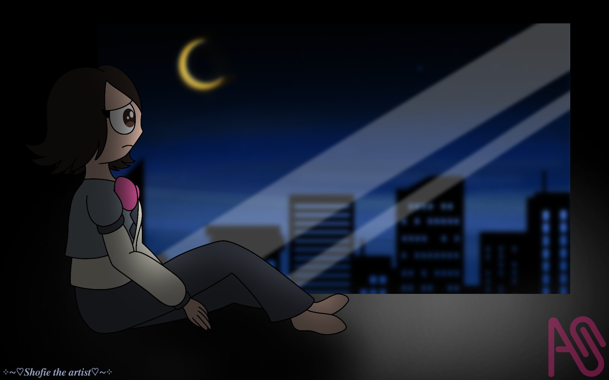 Sorrow... Shofie The Artist - Illustrations ART street