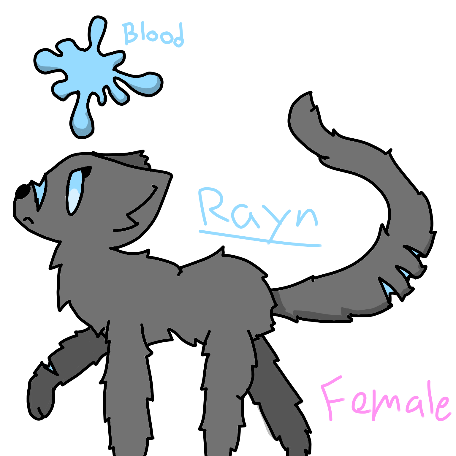 FEMALE OC TRADE Rue_Means_Regret - Illustrations ART street