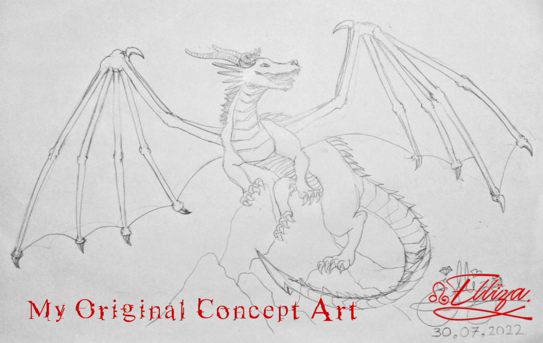 Mighty White Dragon (Reuploaded) Elliza Dragonclaws - 插畫 ART street