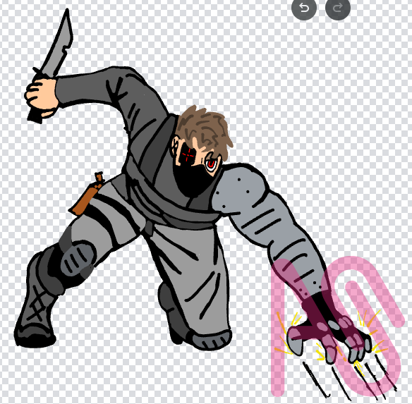 Ash (assassin AU) MHA enjoyer - Illustrations ART street