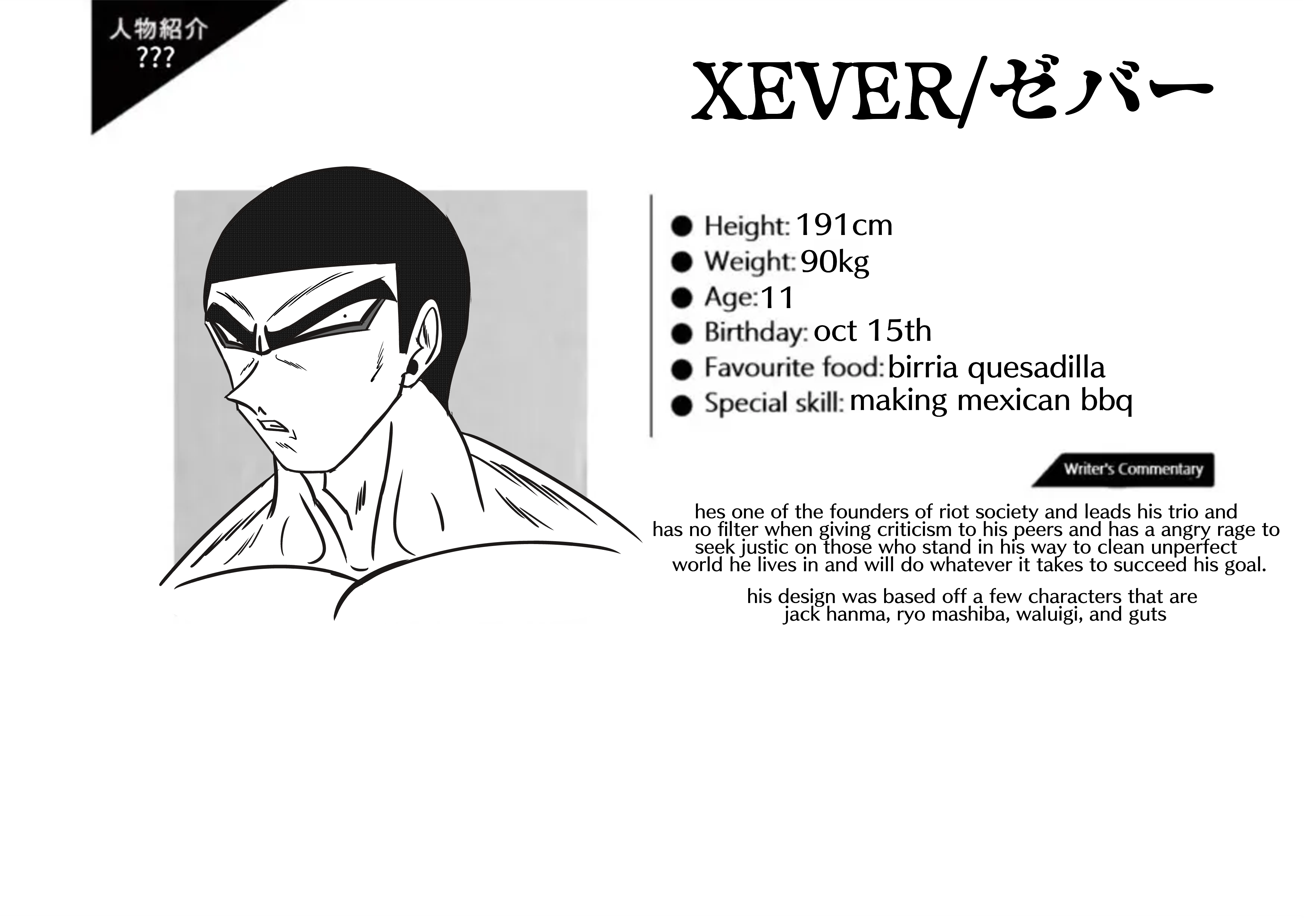 xever character sheet Faxtheauthor - Illustrations ART street