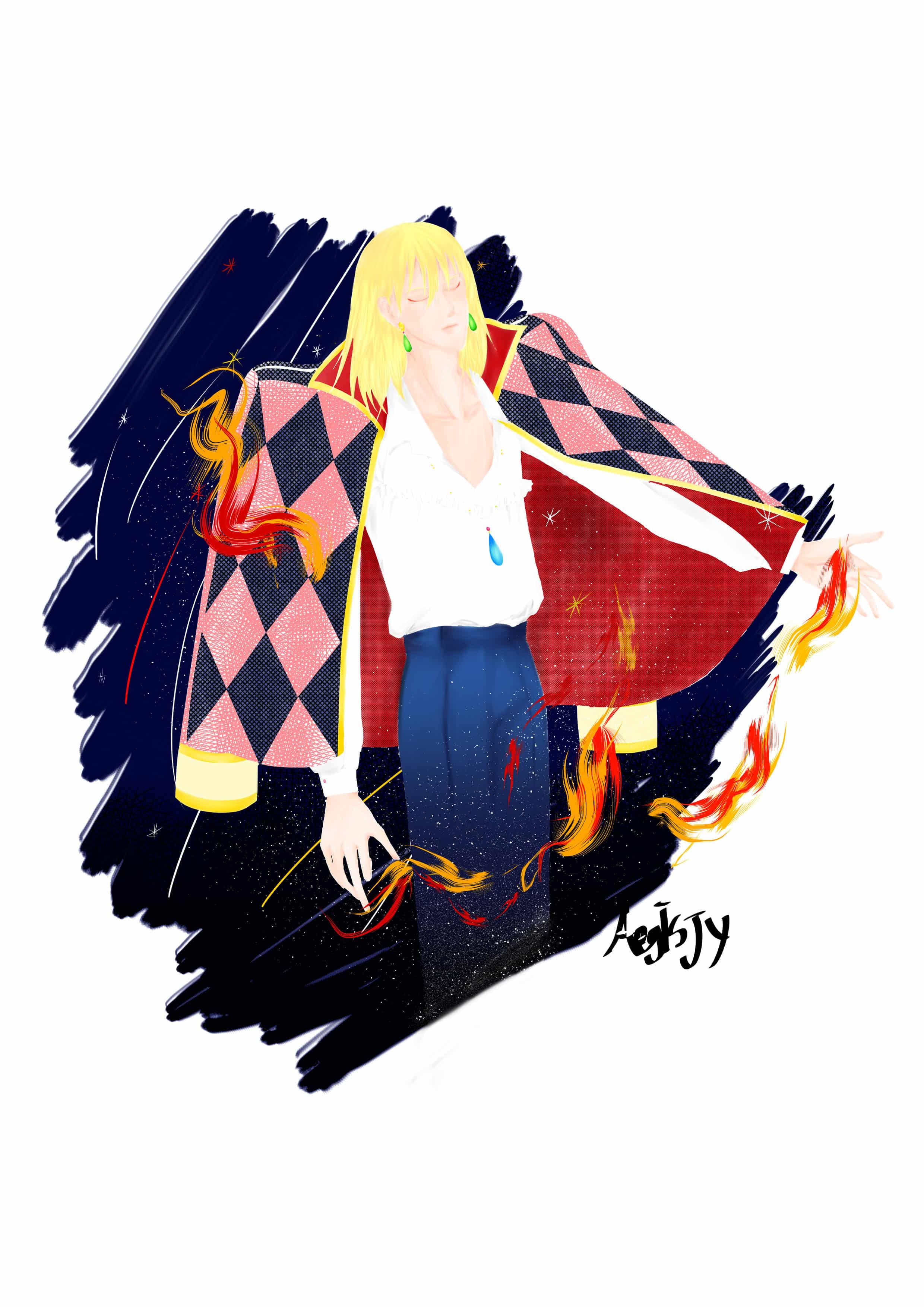 Howl's Moving Castle - star aegis_jy - Illustrations ART street