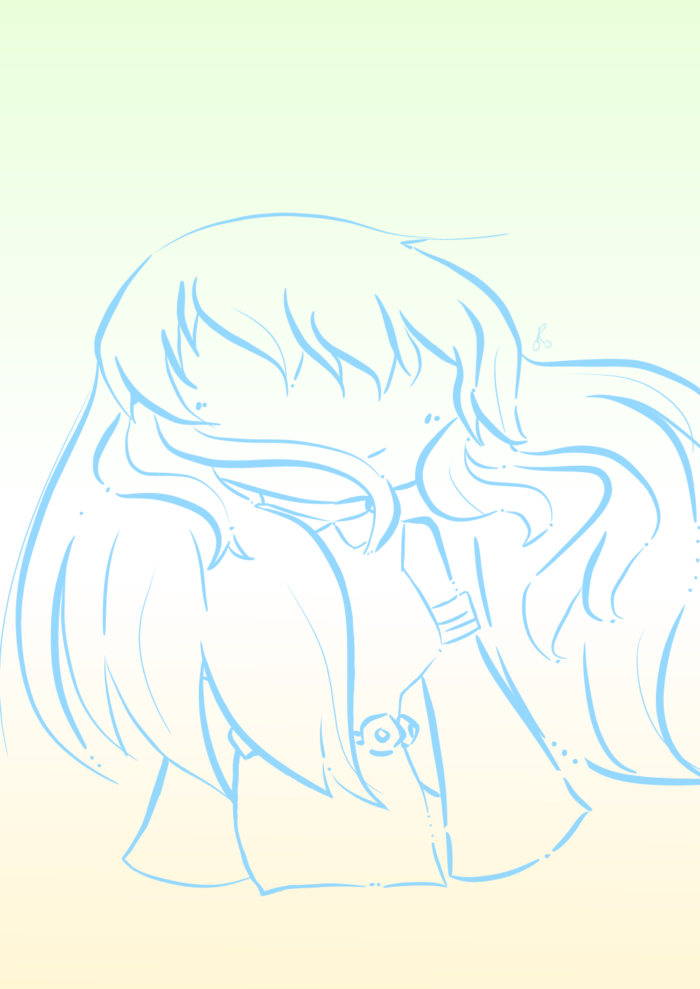 simple drawing ☆ みる-ちゃん Sakuraba☆Akai - Illustrations ART street