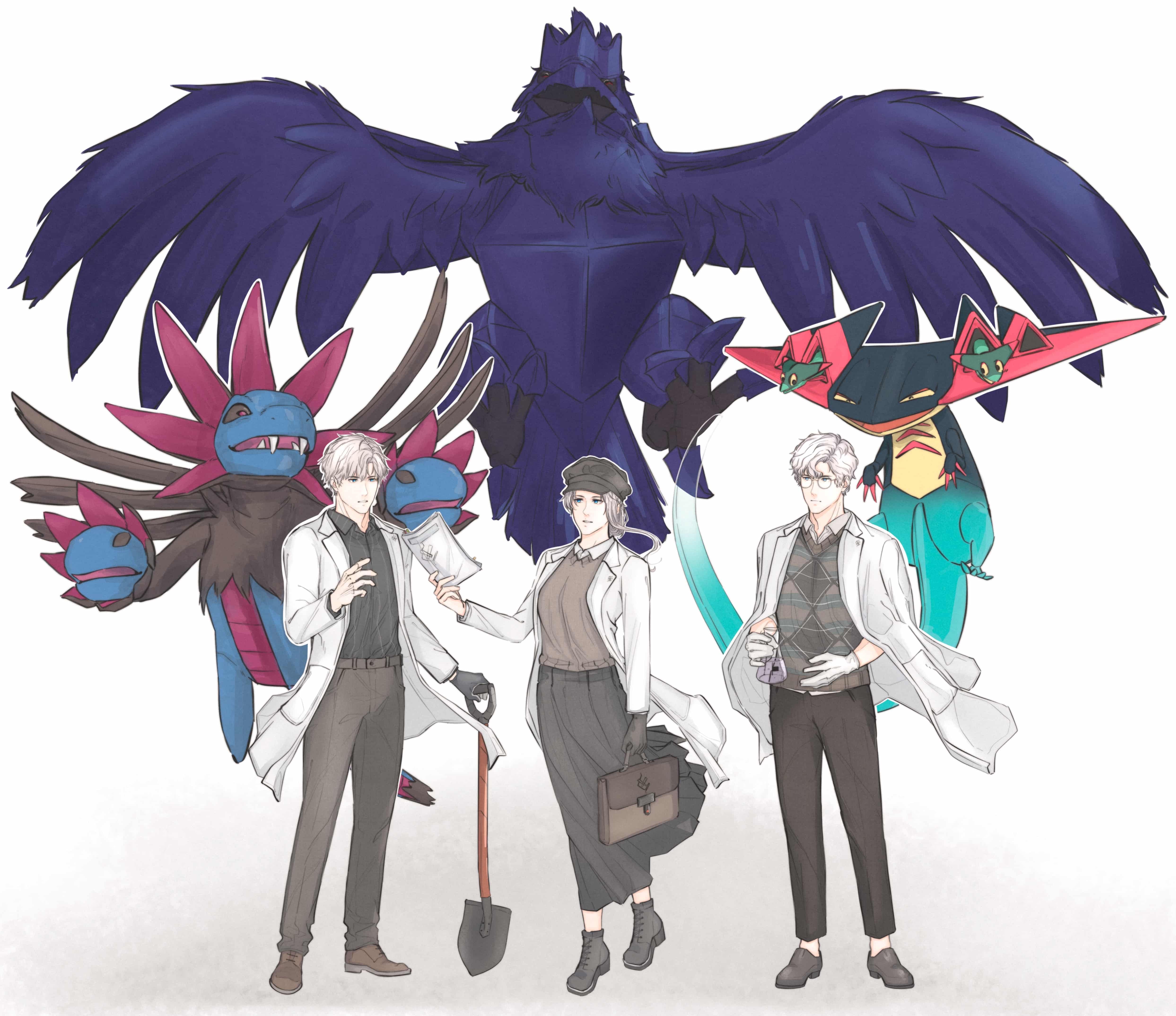 OCs and their Pokemon pponcchi_ - Illustrations ART street