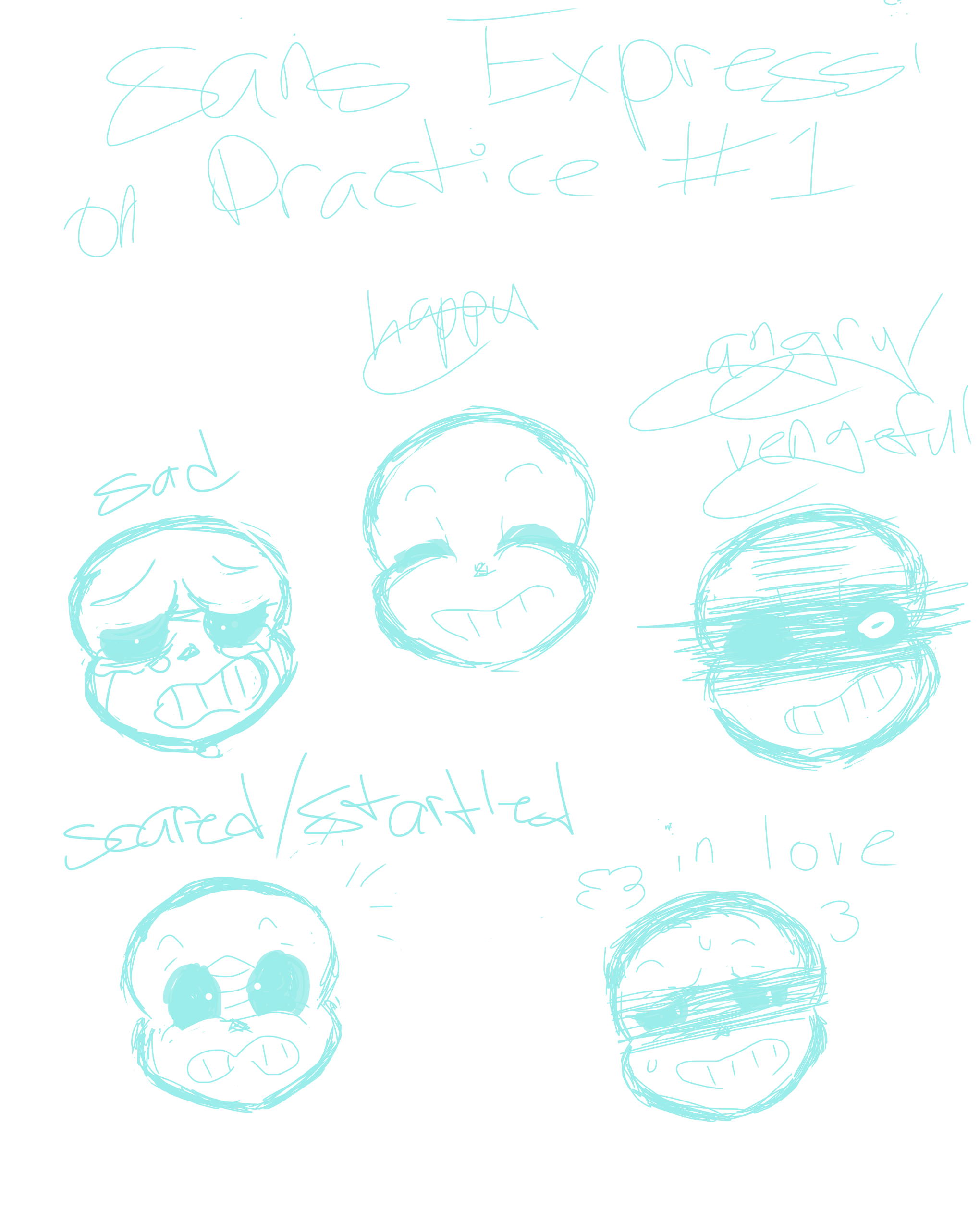 Sans Expression Practice #1 LazyJester - 插图 ART street