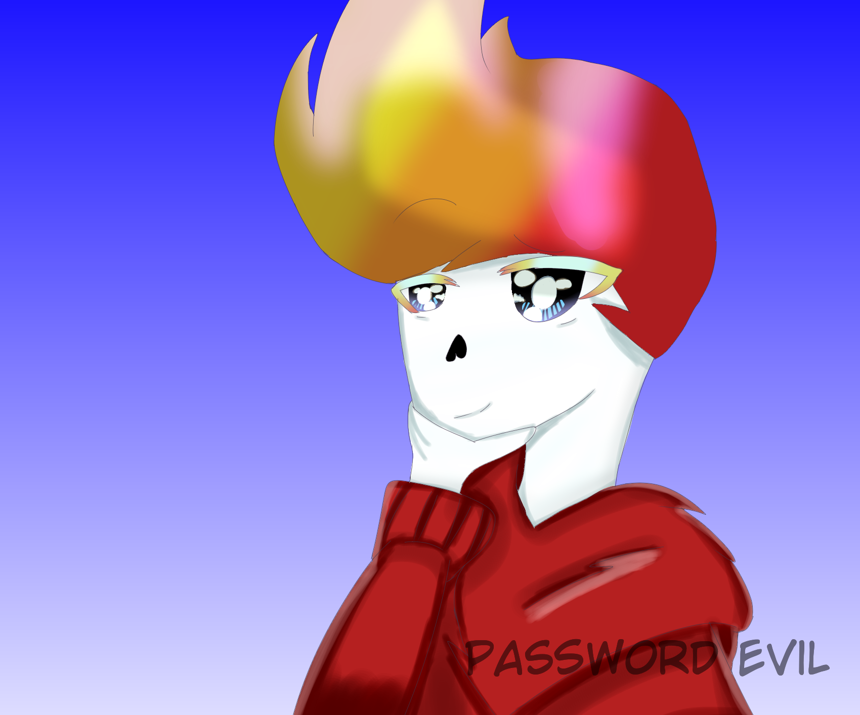 Drawing your OC in my art style #9 Password evil - Illustrations ART street