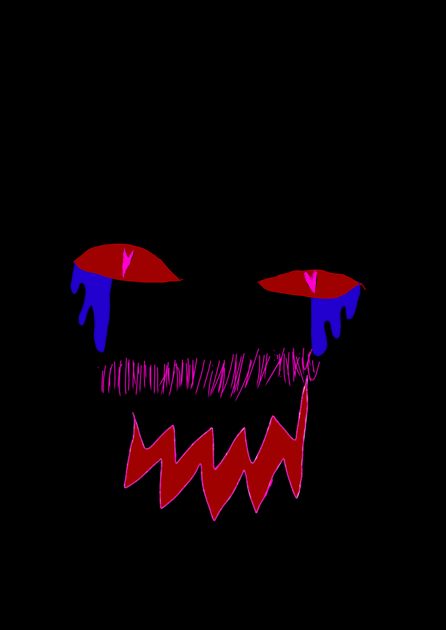 Monster embarrassed Batman - Illustrations ART street