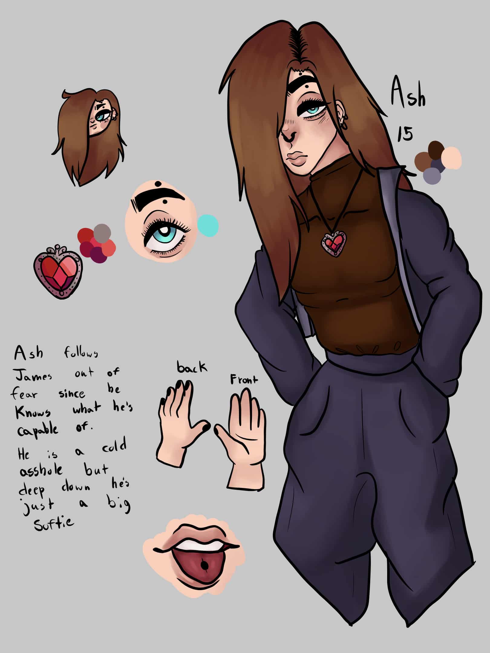 Ash reference sheet TZ_PYROPE - Illustrations ART street