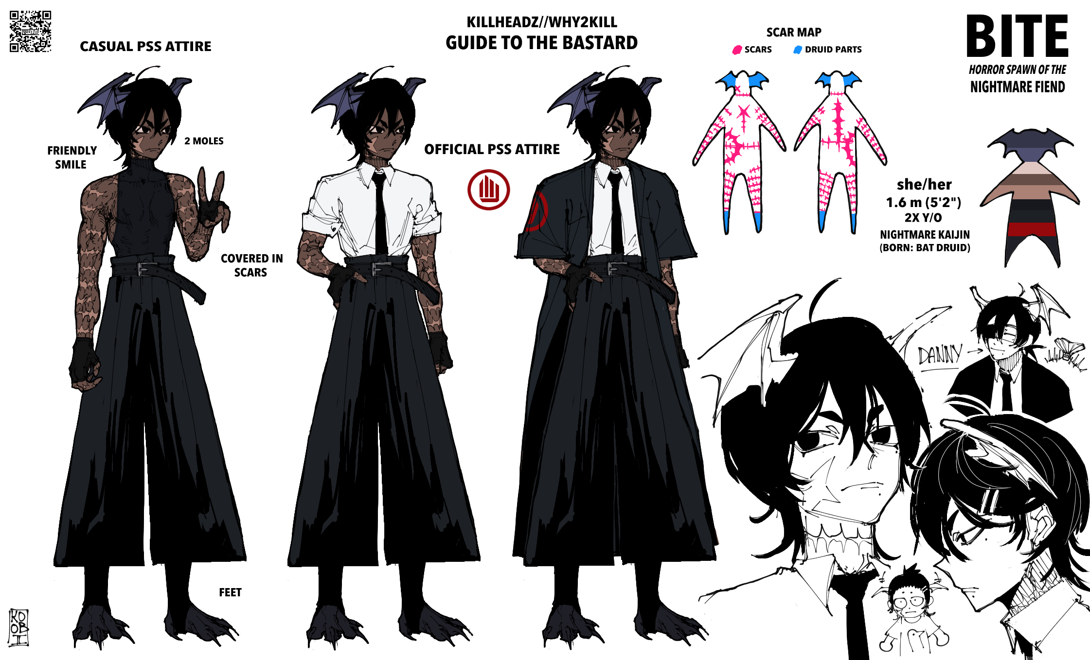 BITE Refsheet koobi - 插图 ART street