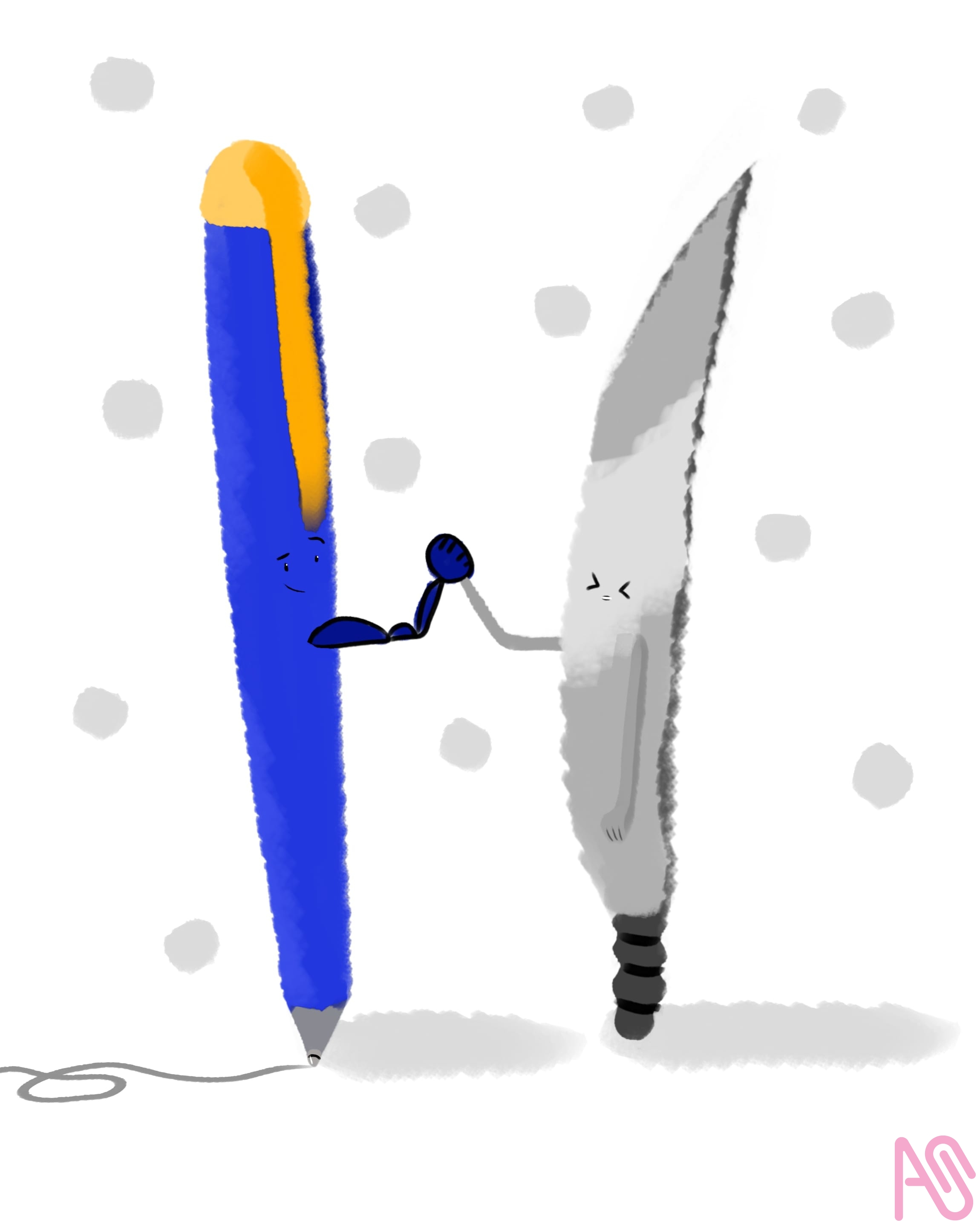 Mightier pen Aditi - Illustrations ART street