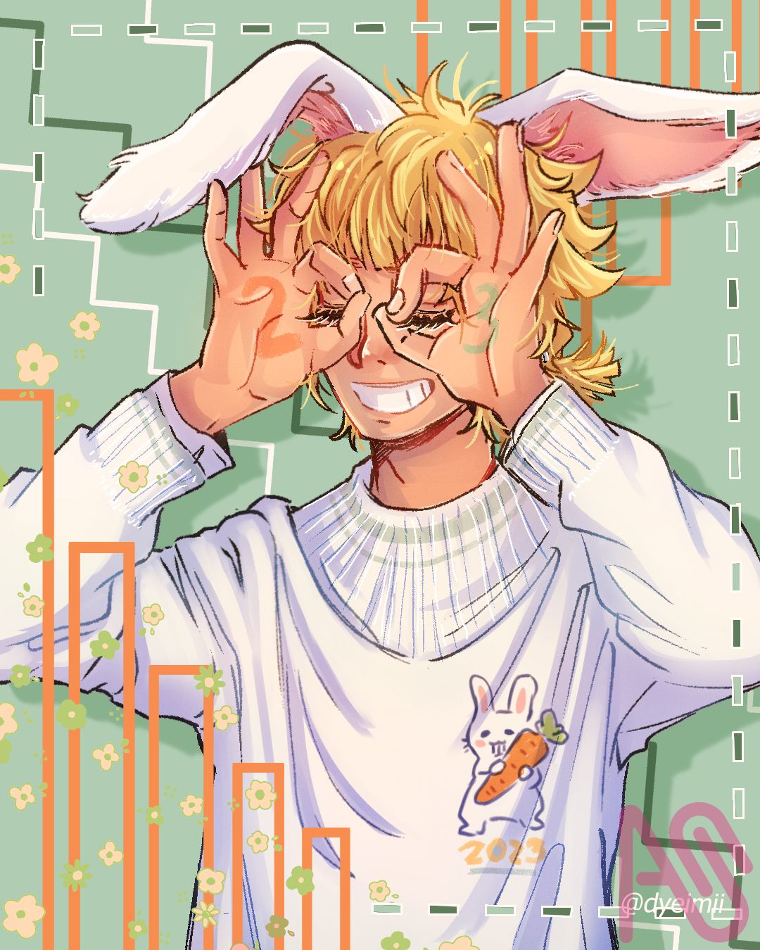 Year of the rabbit dyeimii - Illustrations ART street