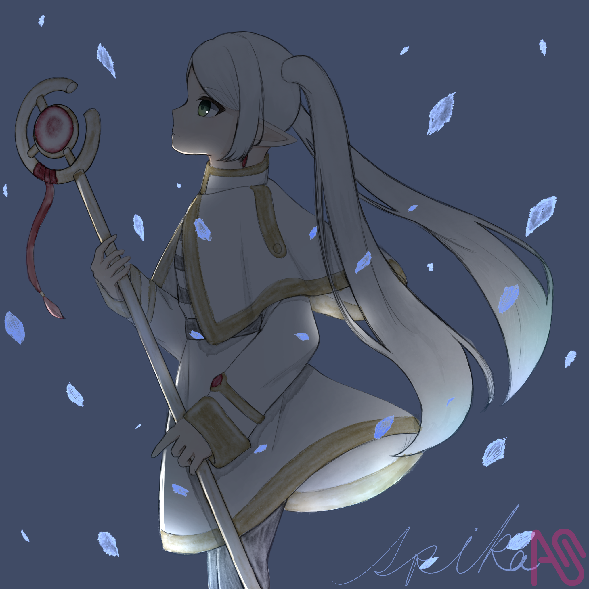 フリーレン3時間で描いてみた spika - Illustrations ART street