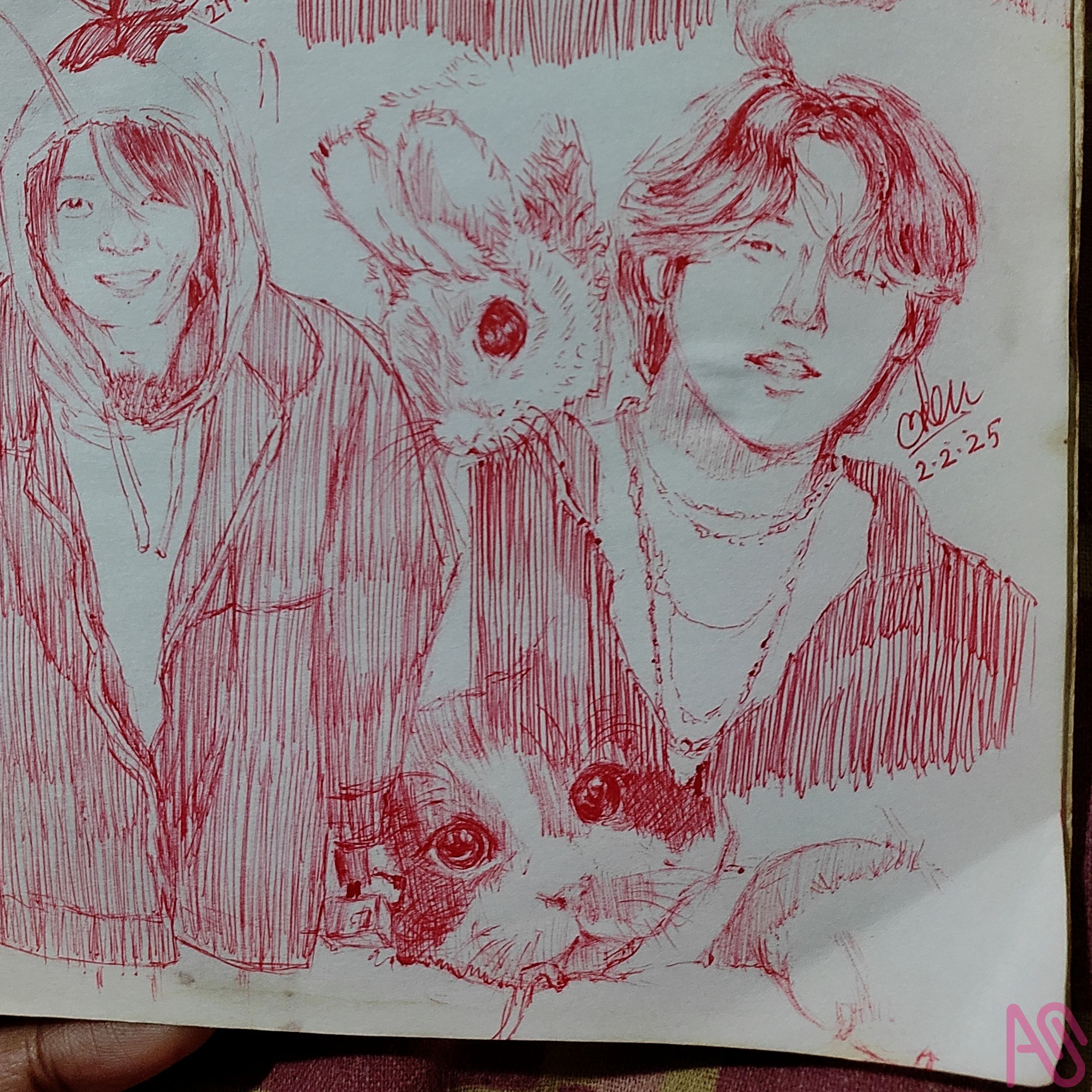 🎀Filling up the page with some 🐰🐱🦇 Emdeon - Illustrations ART street