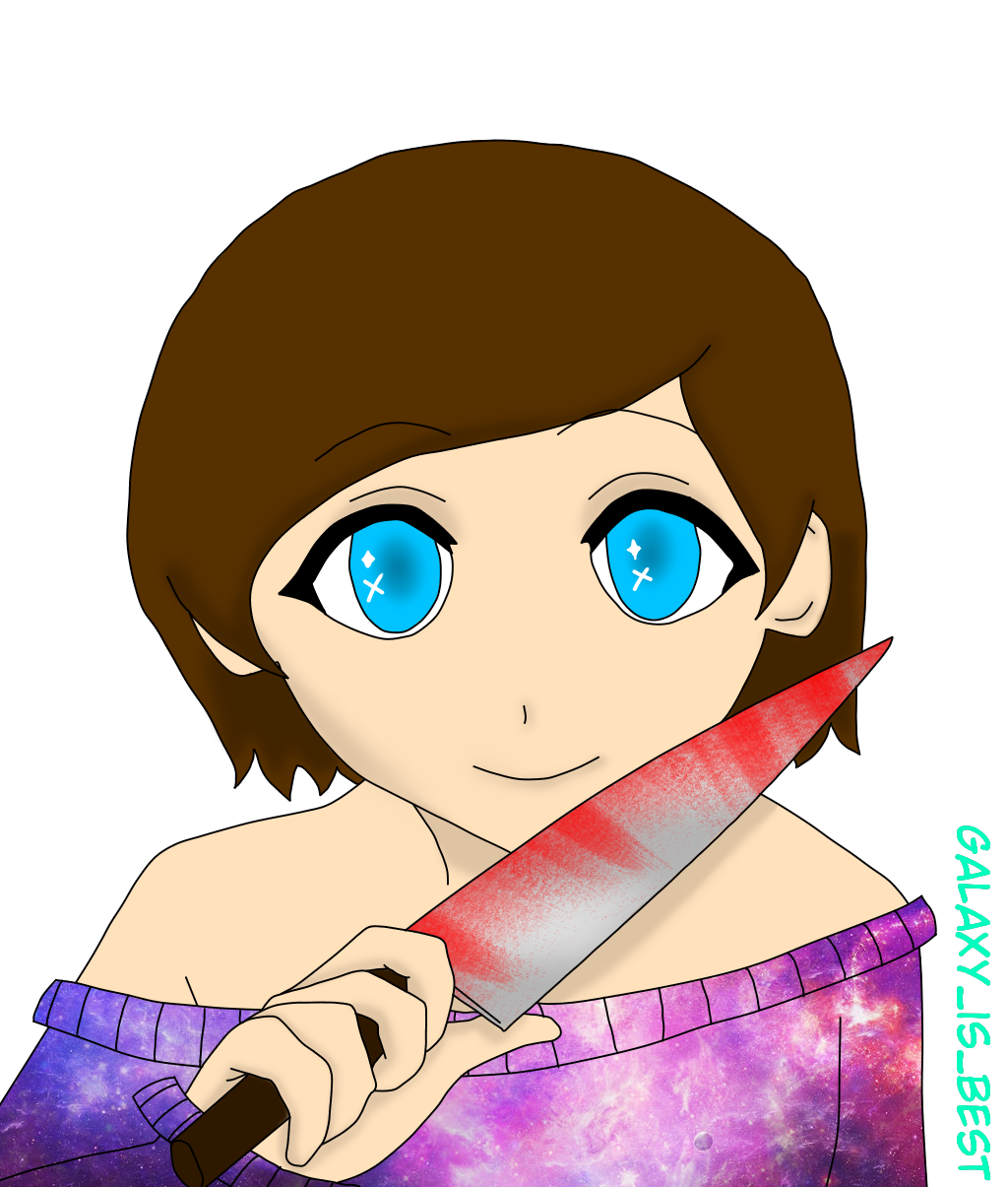 *My other hand was bleeding * HAHAHAHA Galaxy_Is_Best - Illustrations ...