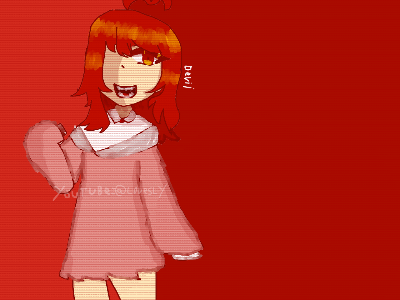 First art that i uploaded Devii - Illustrations ART street