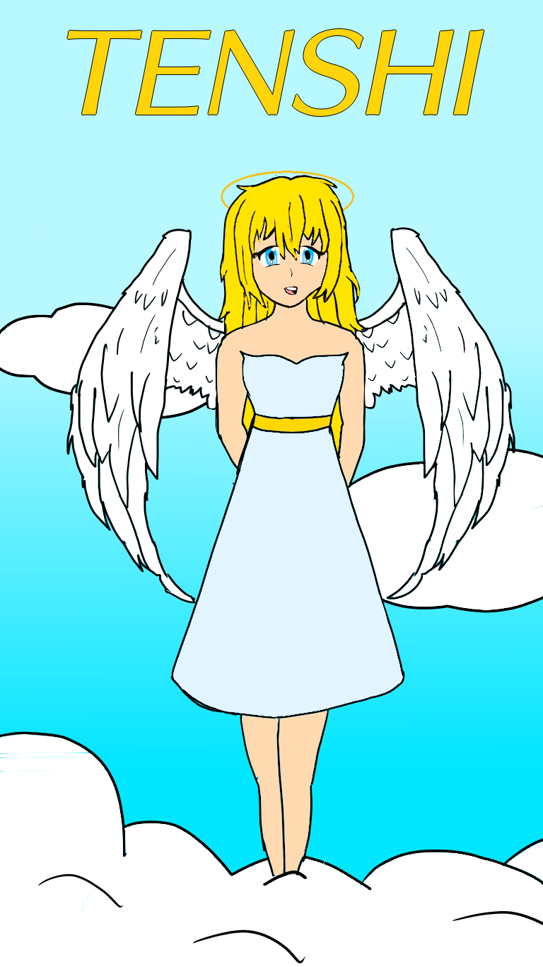 My angel OC named Yuki Wcharles - 插图 ART street