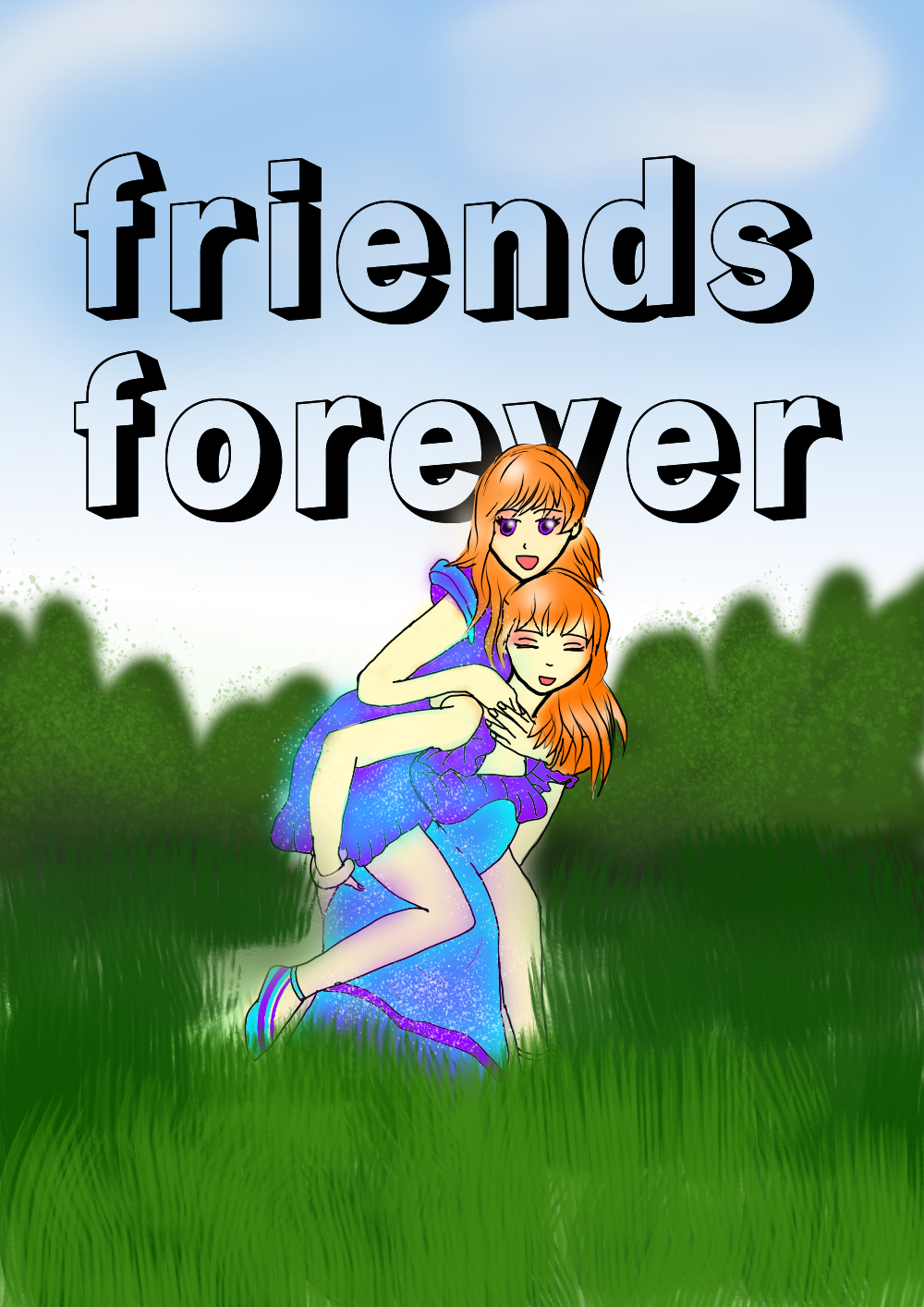 best friends Twinlke - Illustrations ART street