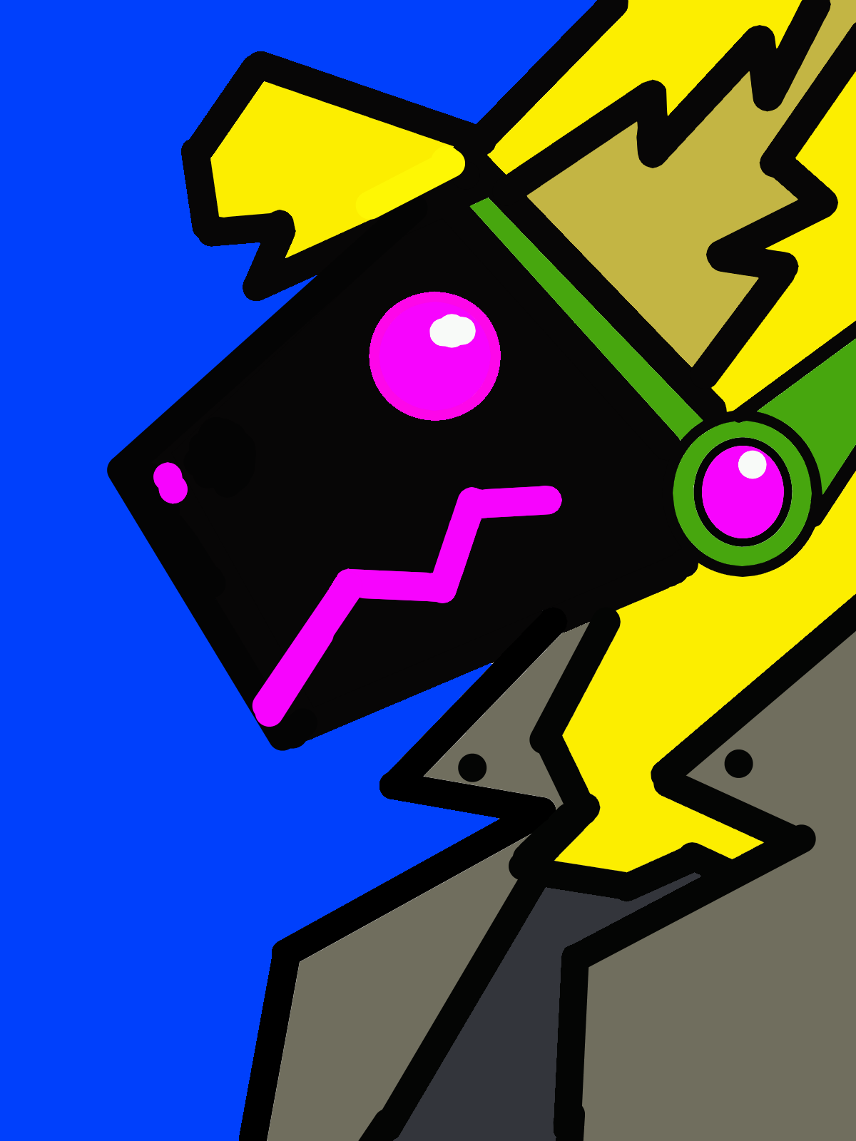 МОЙ ПЕРВЫЙ АРТИК СДЕСЯ Alex the Protogen - Illustrations ART street