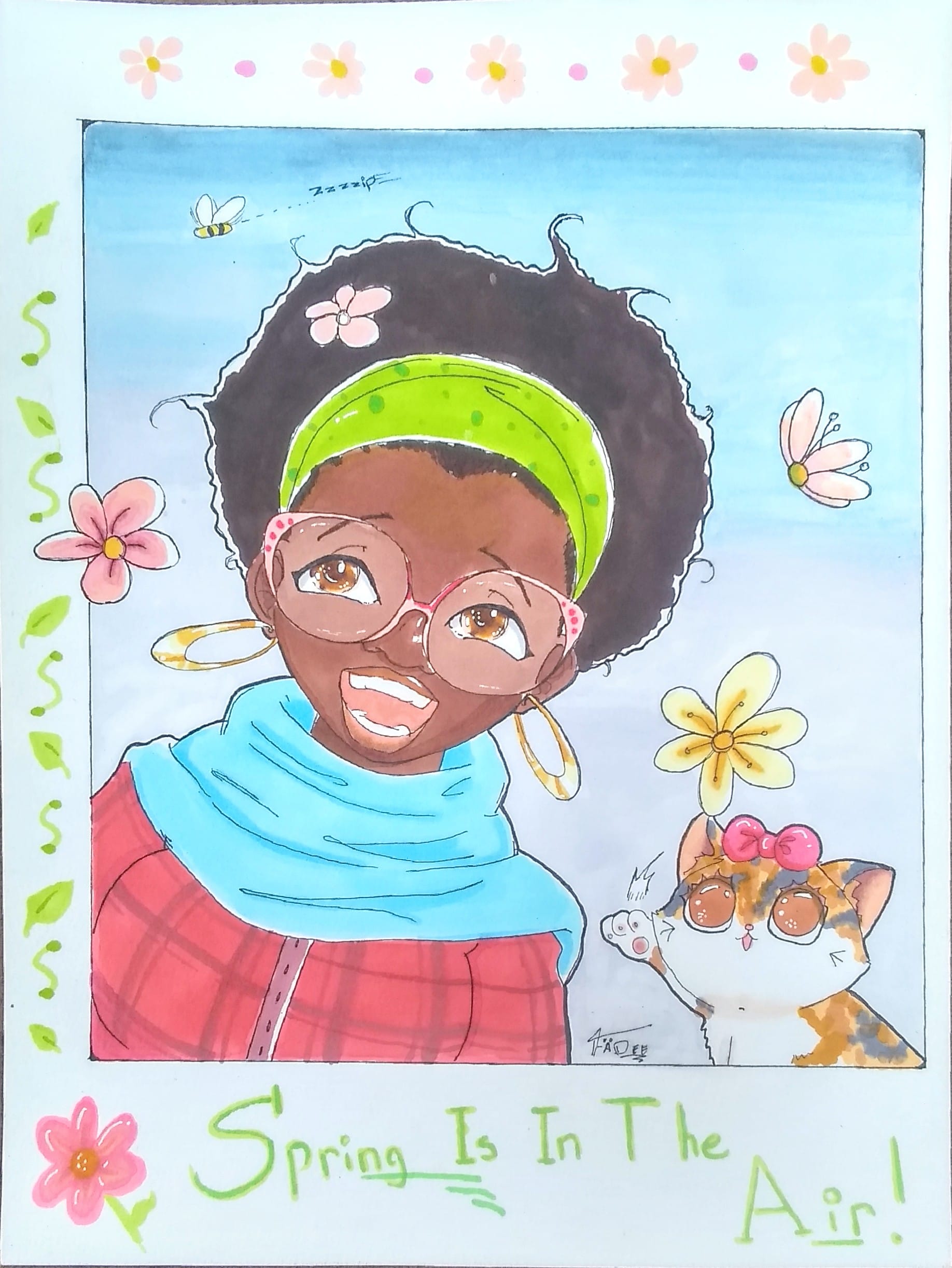 Springtime! Salli - Illustrations ART street