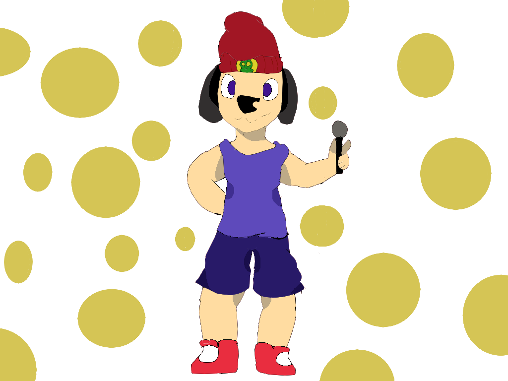 Parapa The Rapper Fanart! (First drawing) GamerPunch - Illustrations ...