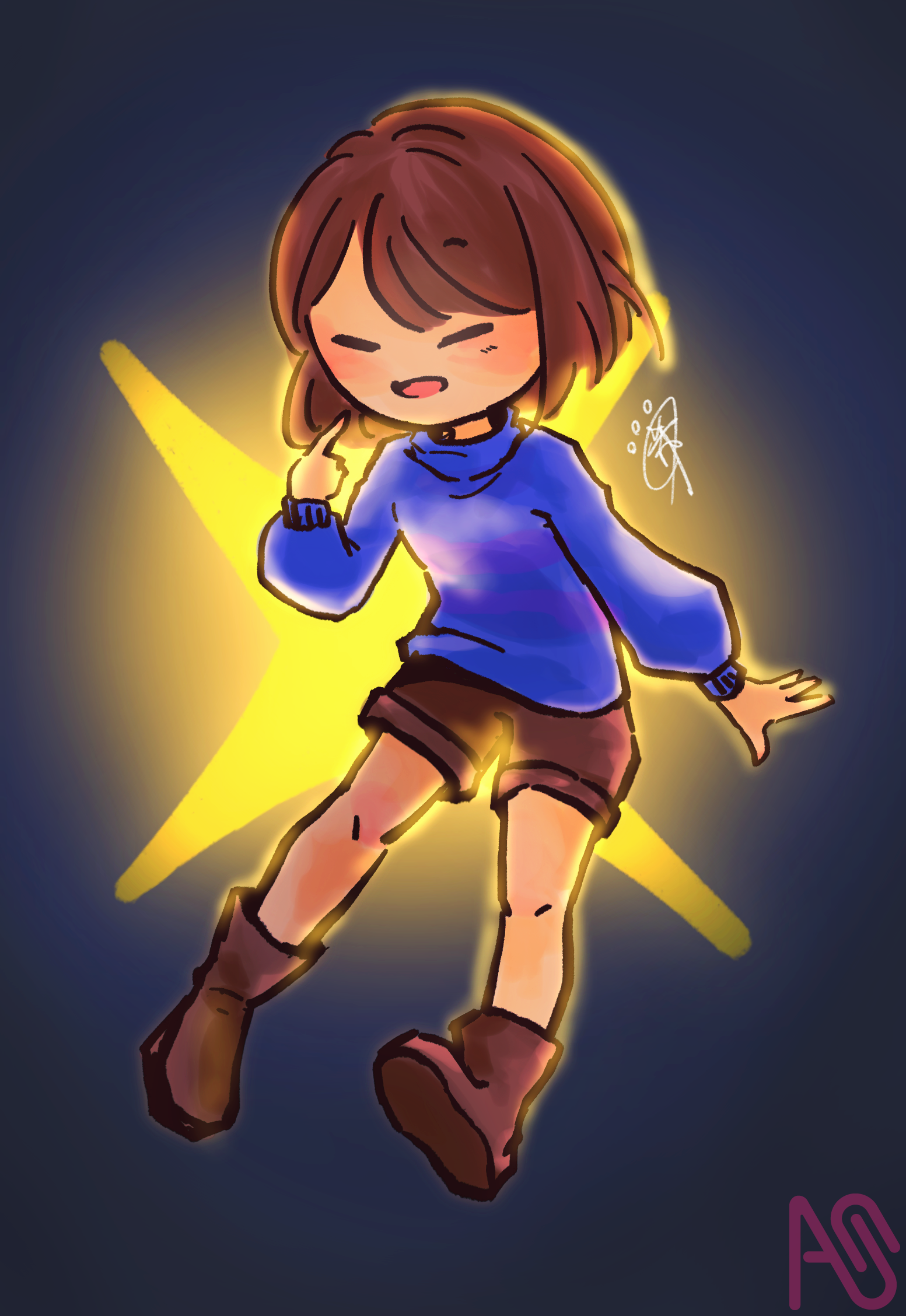 Frisk&Chara 希希 - Illustrations ART street
