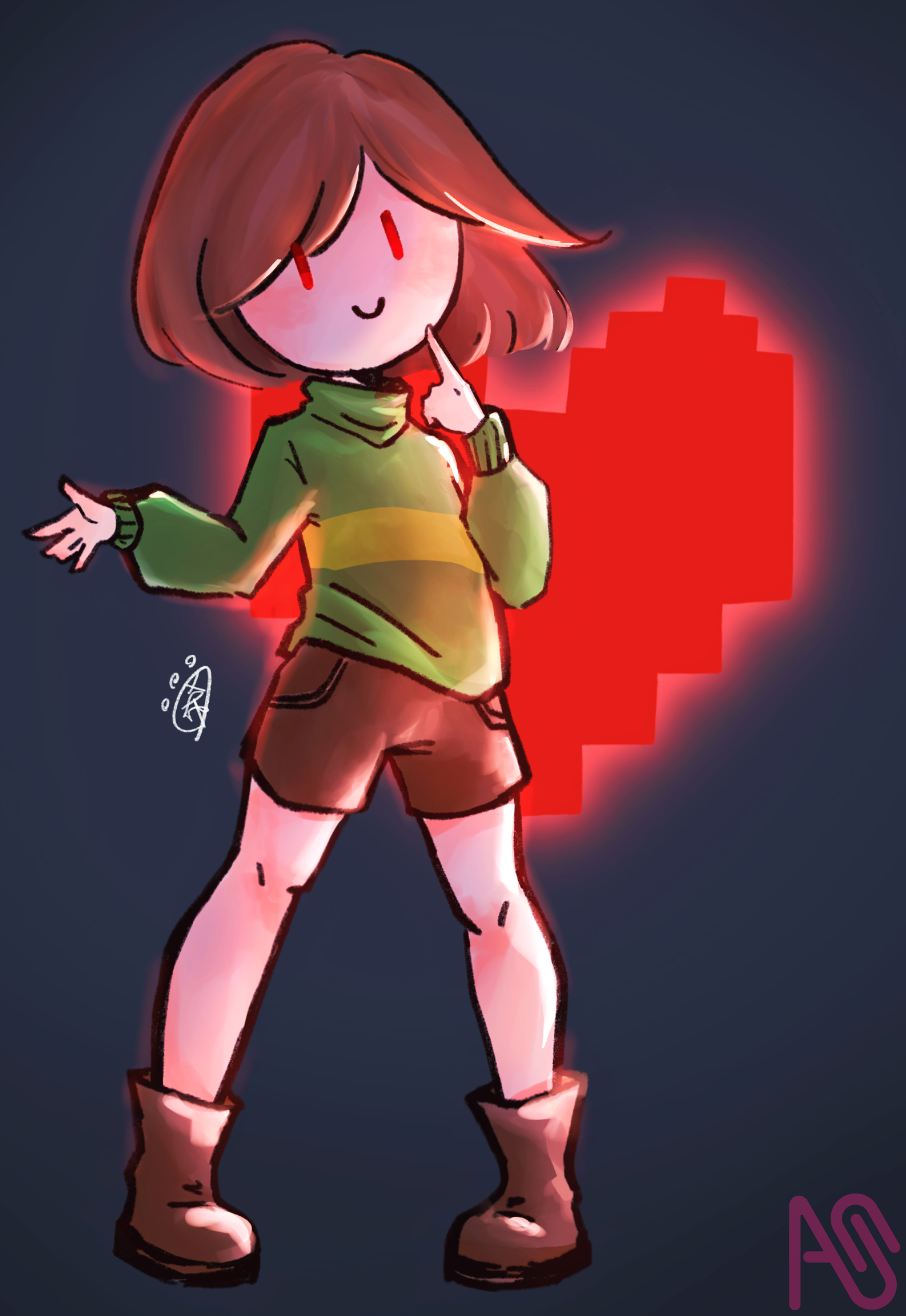 Frisk&Chara 希希 - Illustrations ART street