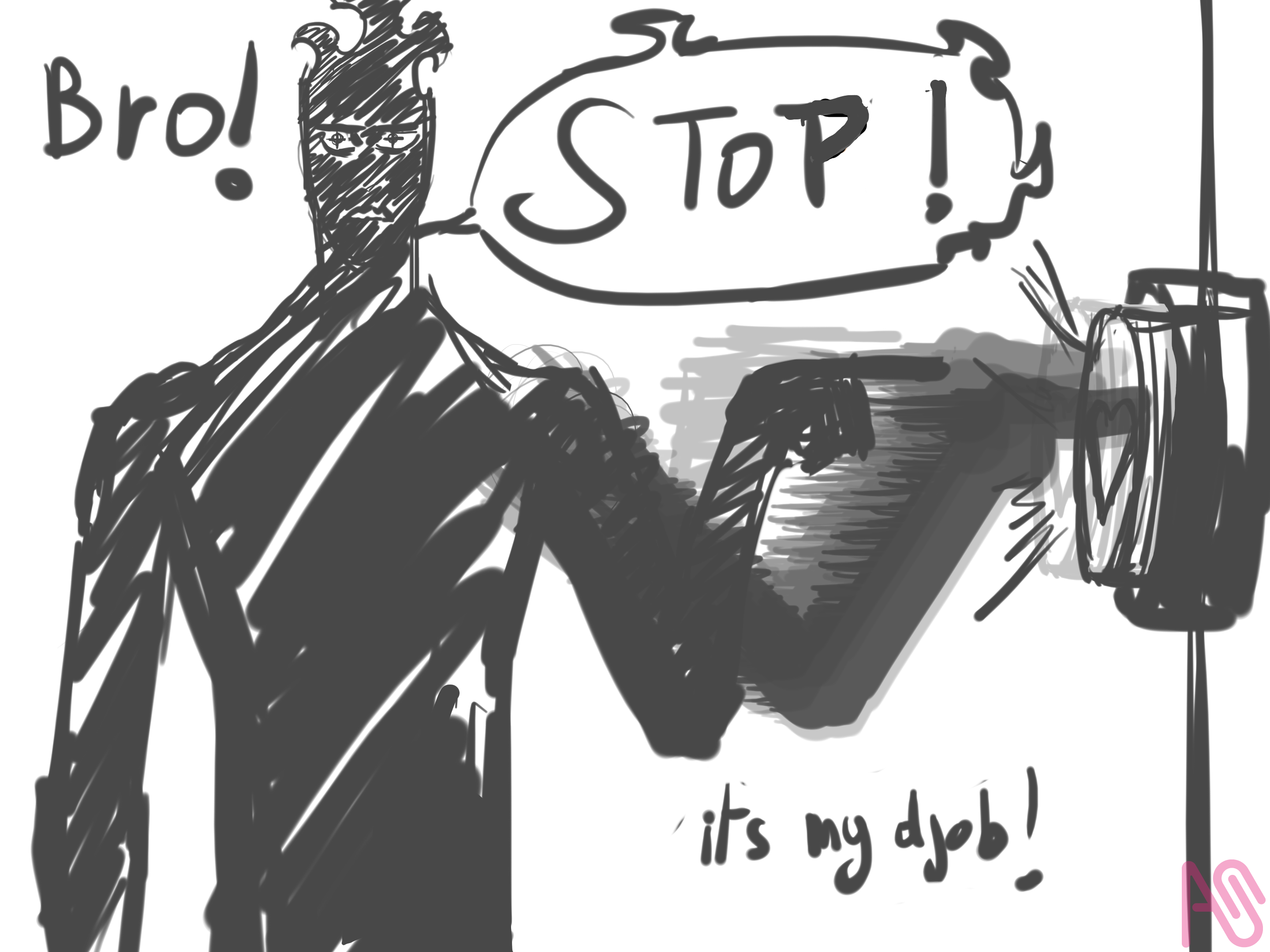 IT'S MY DJOB MVTK_art - Illustrations ART street