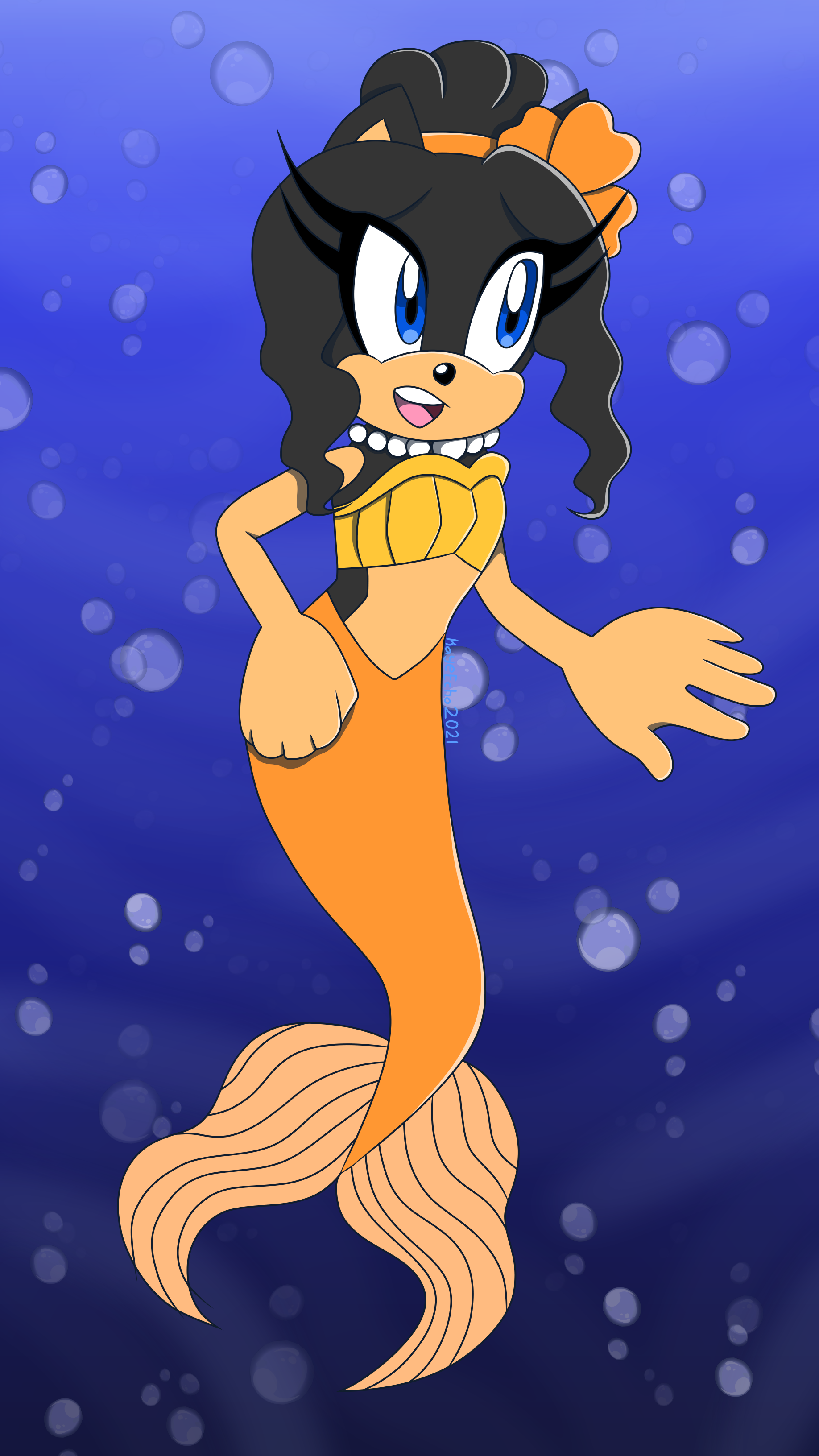 Lussie the Merhog - Mermay KayeToons - Illustrations ART street