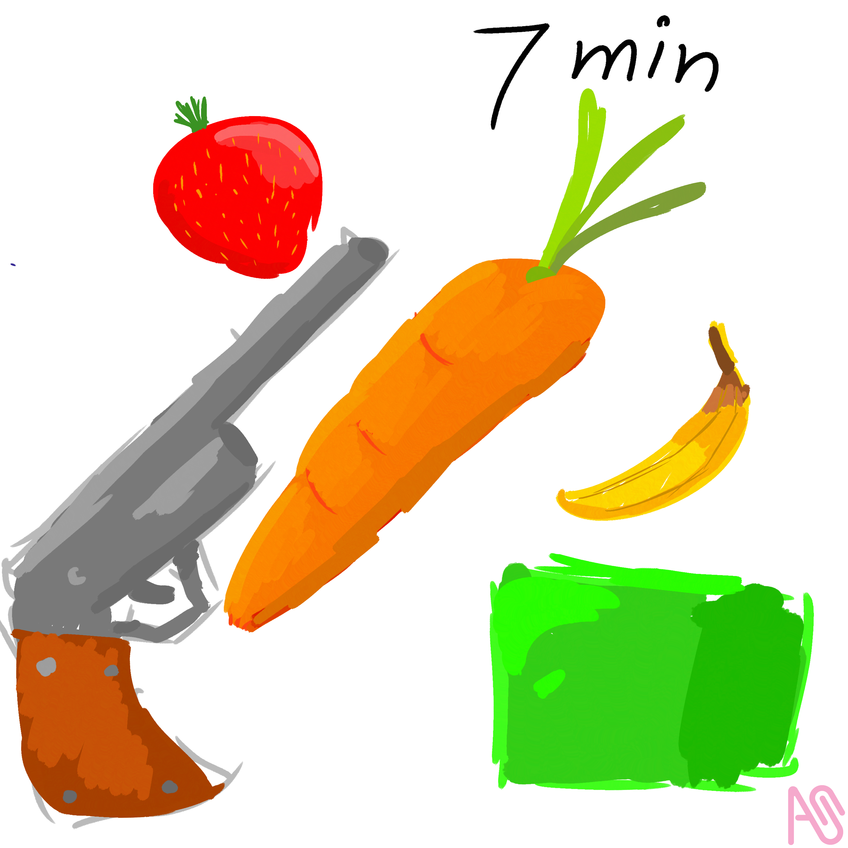 Armas y vegetales Erickluster - Illustrations ART street