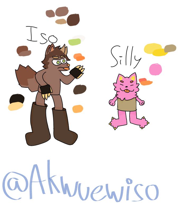 Iso and Silly Akwuew1Iso - Illustrations ART street