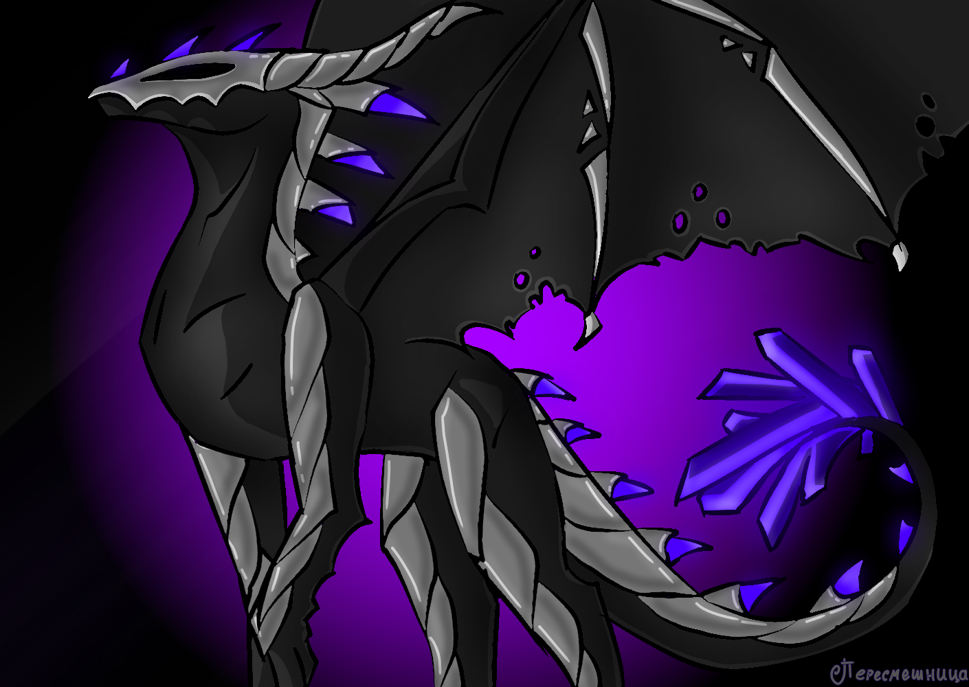 Midnight Dragon AntisJay - Illustrations ART street